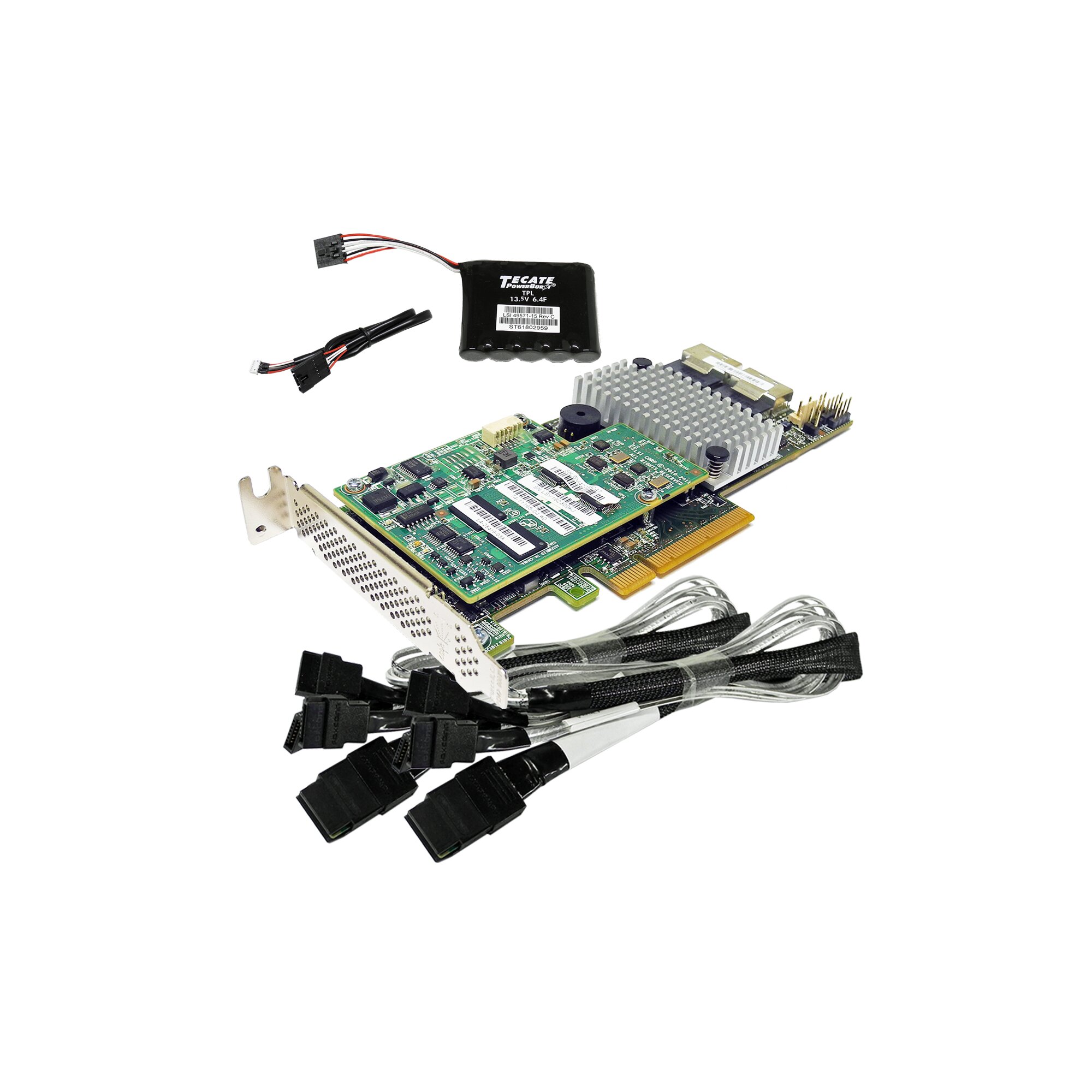 LSI Cisco UCS-RAID9271CV-8i V05 +1GB Cache Module +BBU +2x SAS/SATA ...