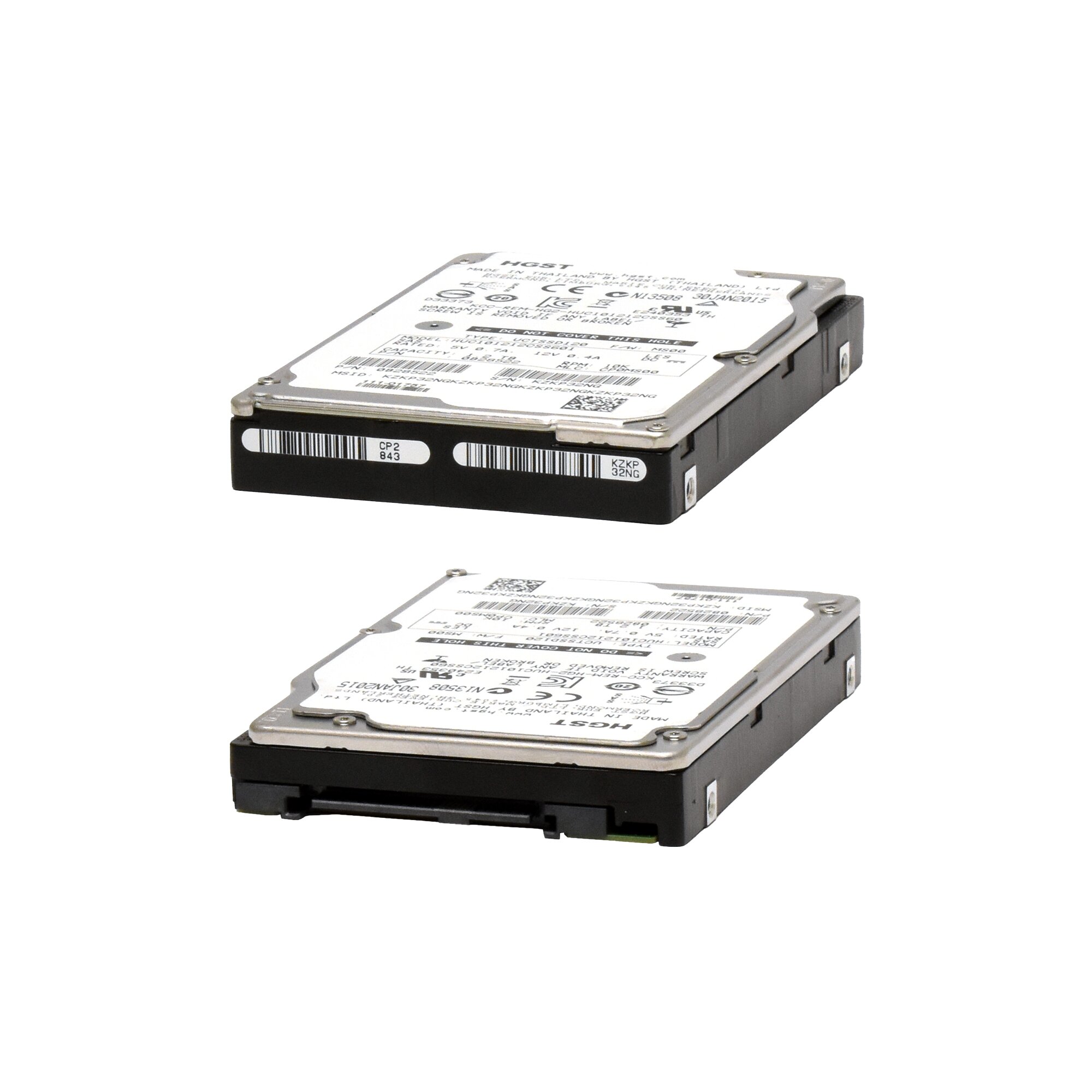 HGST 1.2TB 10k SAS 2.5 Zoll 512b Festplatte 0B28522 HUC101212CSS601 ...