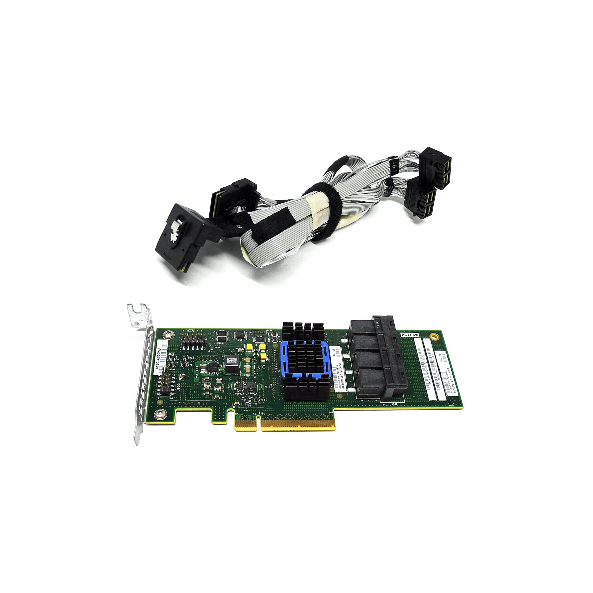 Oracle 7064634 Quad Port Sas Nvme Switch Card Pcie X8 Double Sas