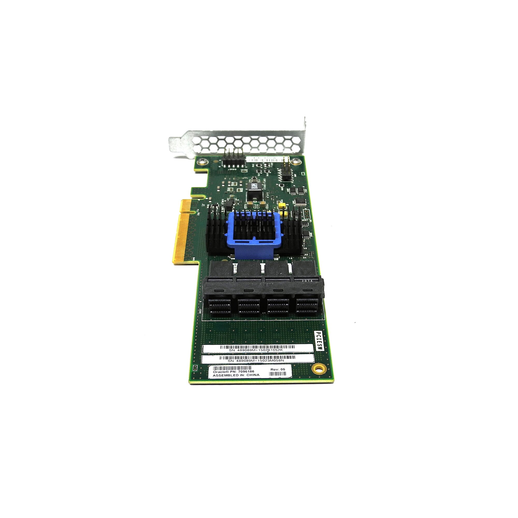 Oracle 7064634 Quad Port Sas Nvme Switch Card Pcie X8 Double Sas Cable Piospartslap