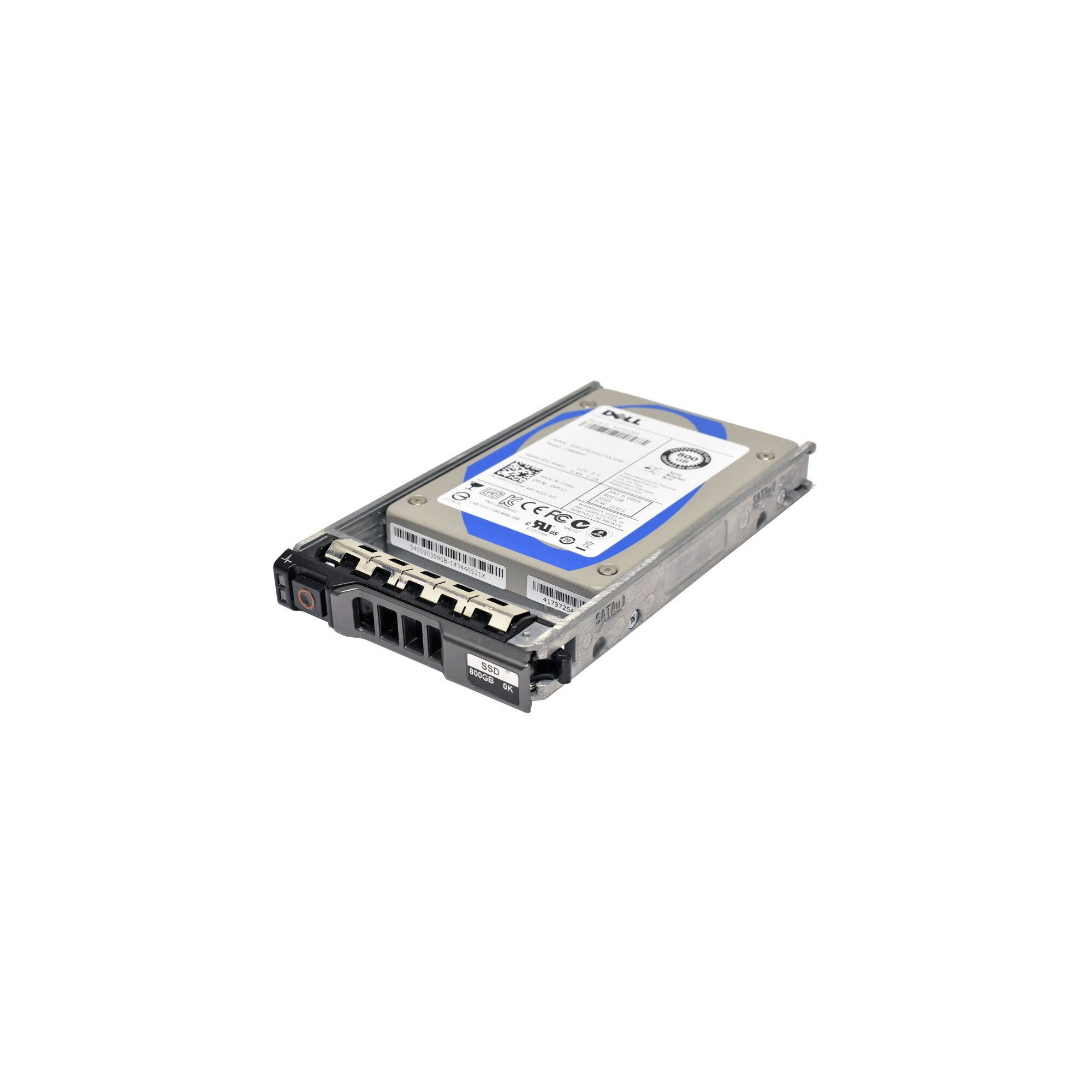 Dell 800GB 2.5" SATA SSD LB806M PN: DPF1J mit Rahmen