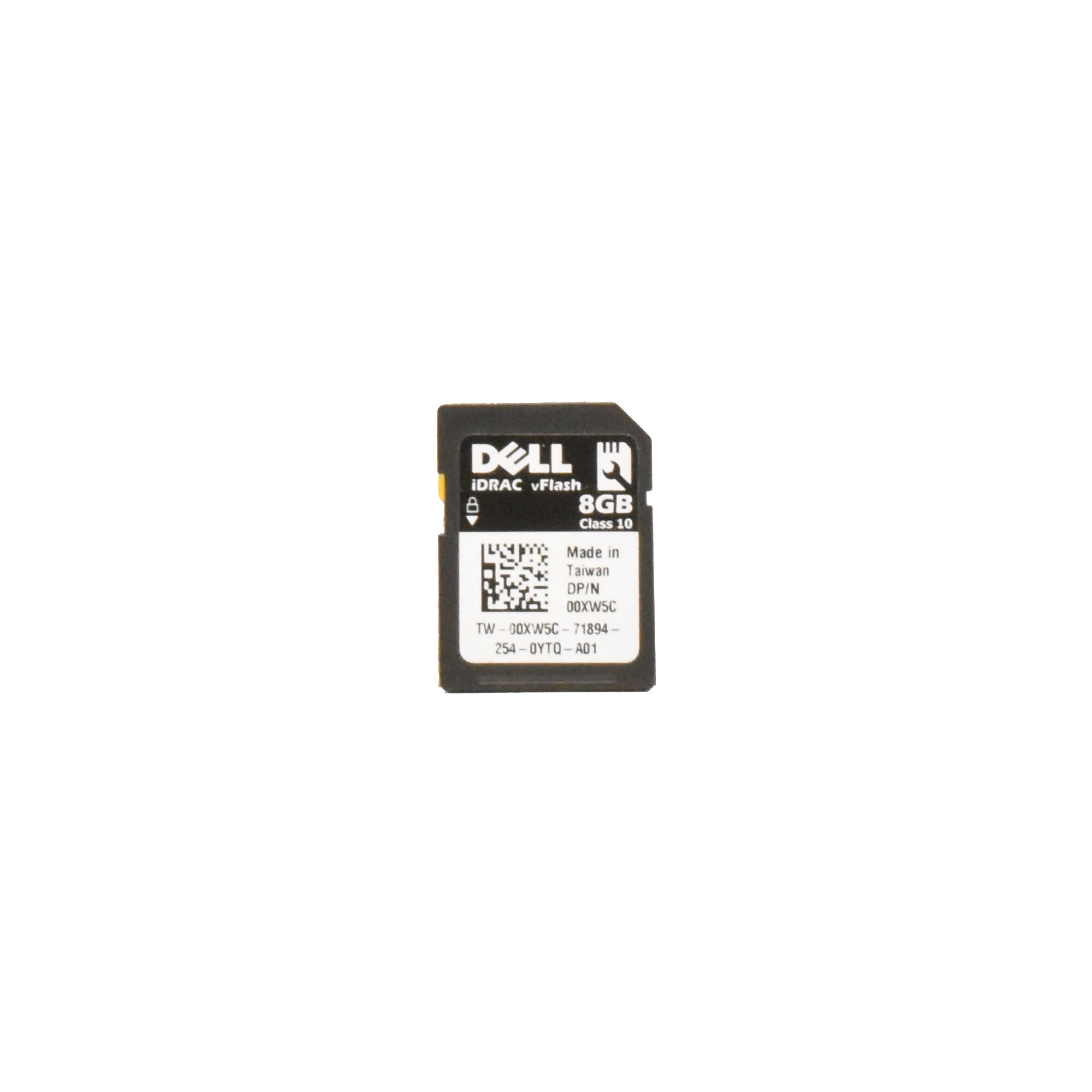Dell iDRAC vFlash 8GB SD Card for Dell PowerEdge TW-00XW5C-71894 0XW5C ...