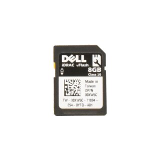 Dell iDRAC vFlash 8GB SD Card for Dell PowerEdge TW-00XW5C-71894 0XW5C ...
