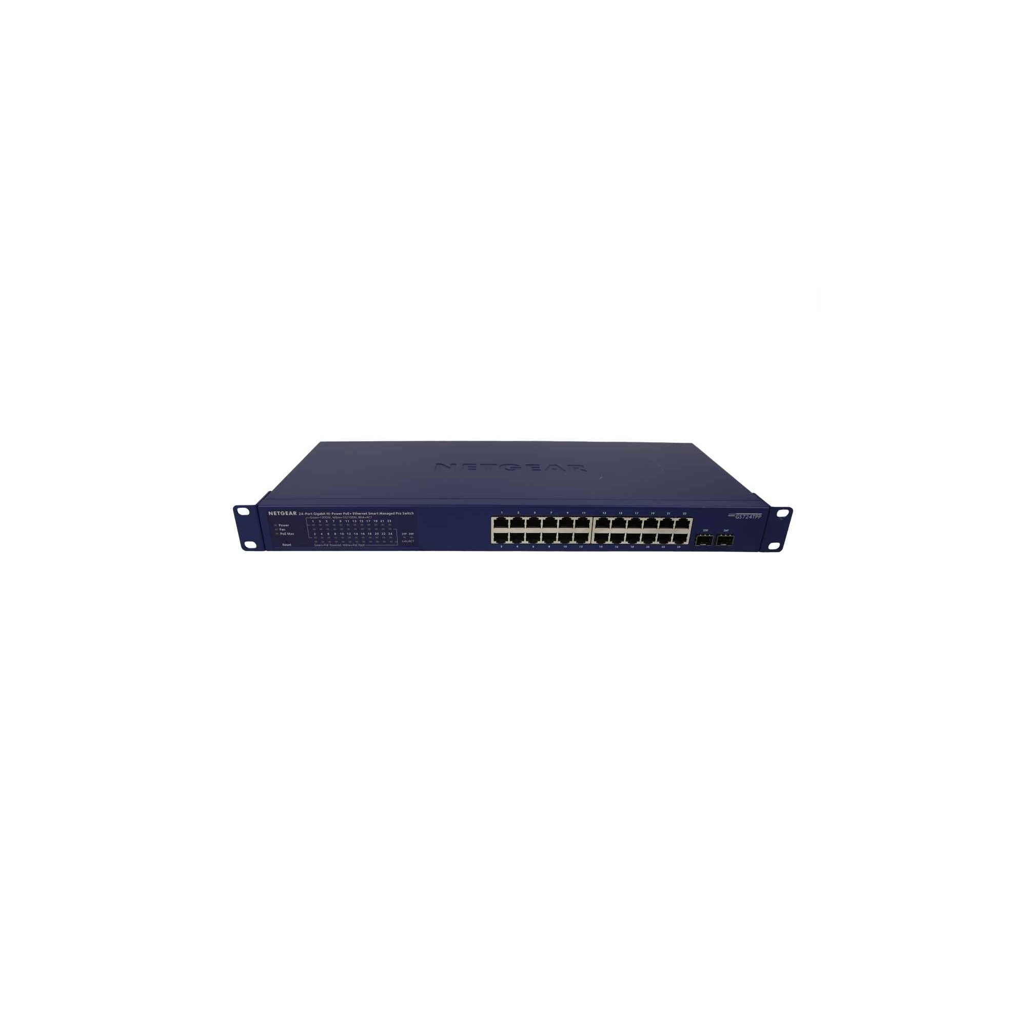 Netgear GS724TPP 24-Port PoE+ Gigabit Ethernet Switch 2 x SFP