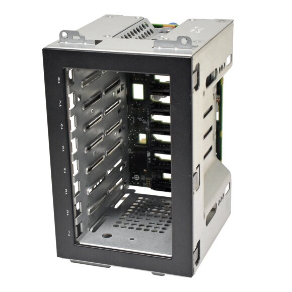 HP Backplane 8x 2,5" HDD Drive Cage + Cable 660348-001 for ProLiant ...