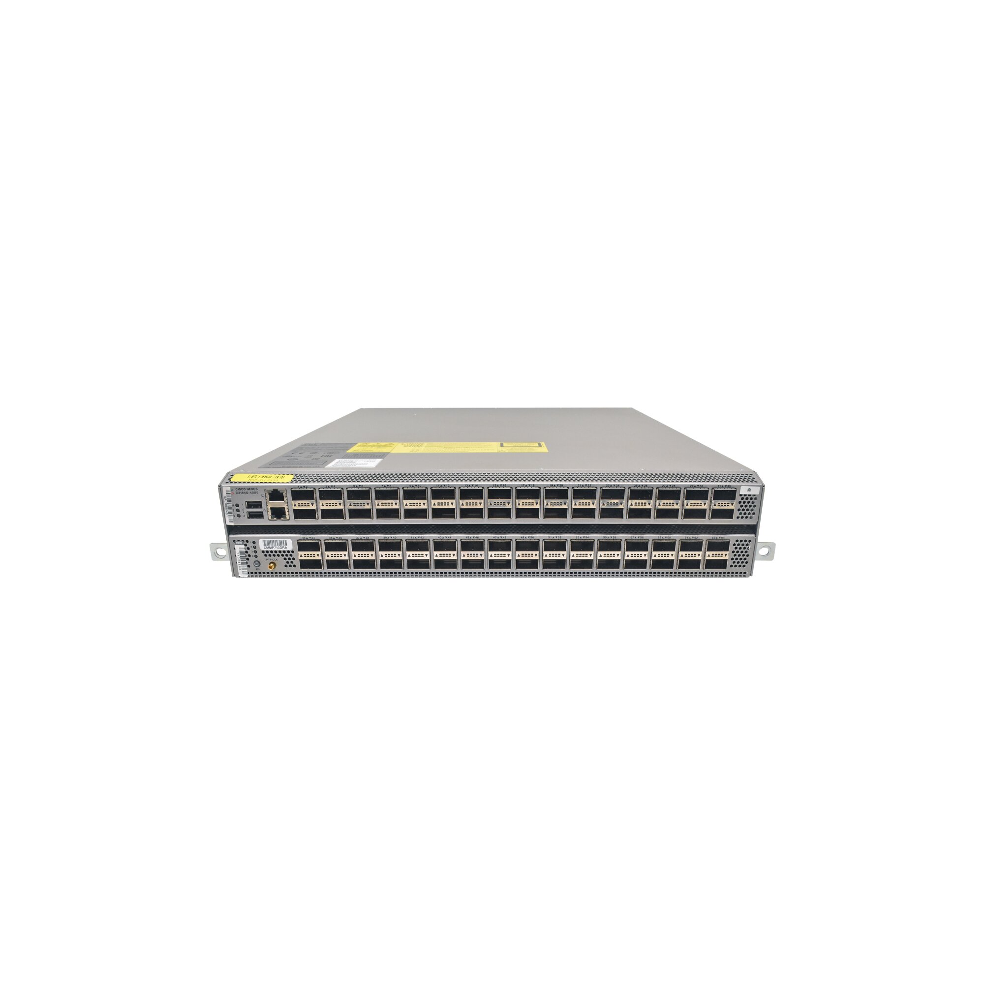 Cisco Nexus N3K-C3164Q-40GE 64-Port 40G QSFP+ 2U Ethernet Switch + Rail ...