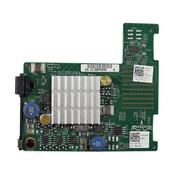 Dell Broadcom 57810s Dual Port 10Gb BASE-T Server Adapter Card 055GHP ...