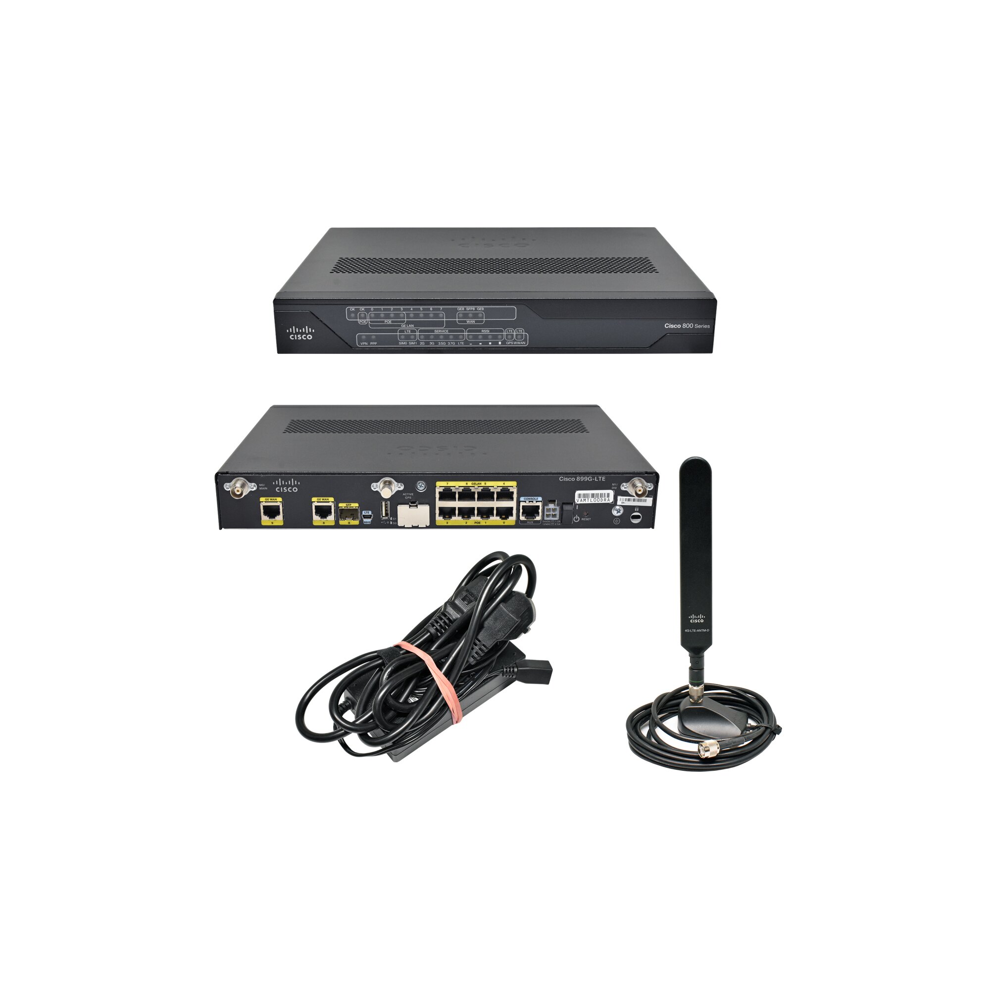 Cisco C890-LTE C899G-LTE-GA-K9 8-Port Gigabit Integrated Services ...