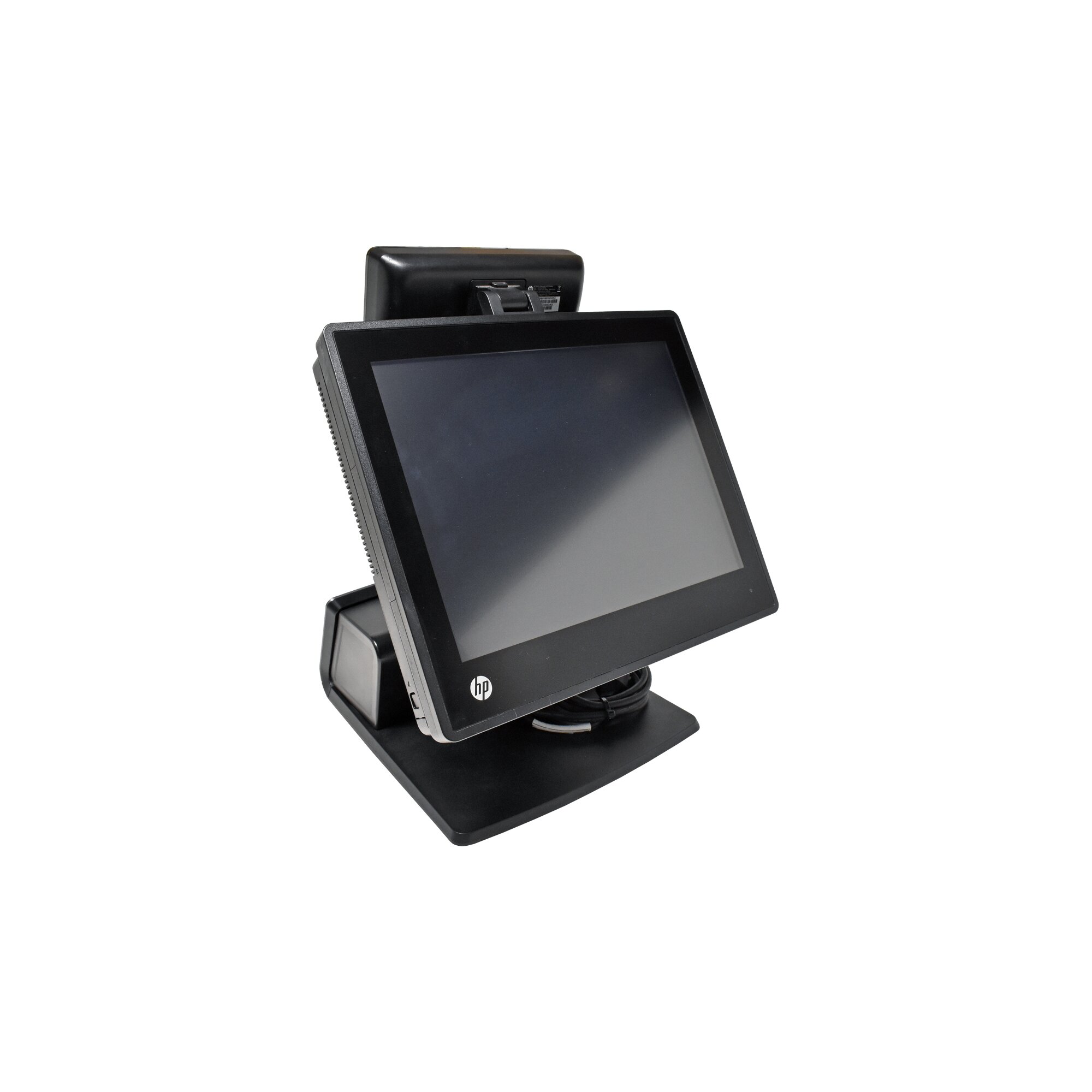 HP RP7 Retail System Model 7800 B0Z61AV + Retail Integrated 2x20 Display WIN 7 763437-001 764676 ...