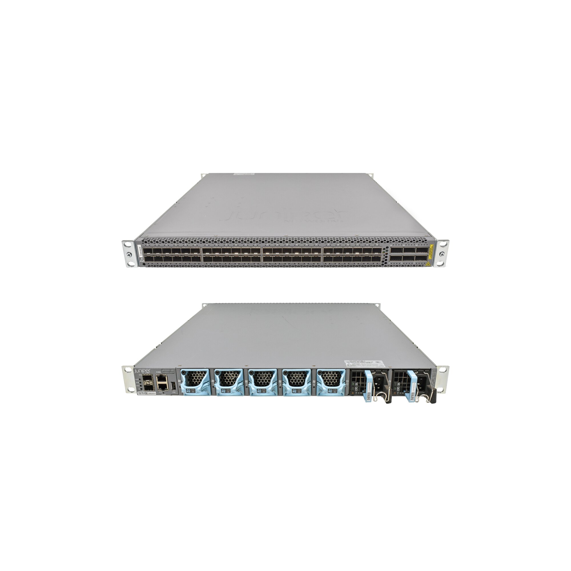 Juniper QFX5100-48S-3AFI 48-Port 10G SFP+ Ethernet Switch 6x 40G QSFP+ ...