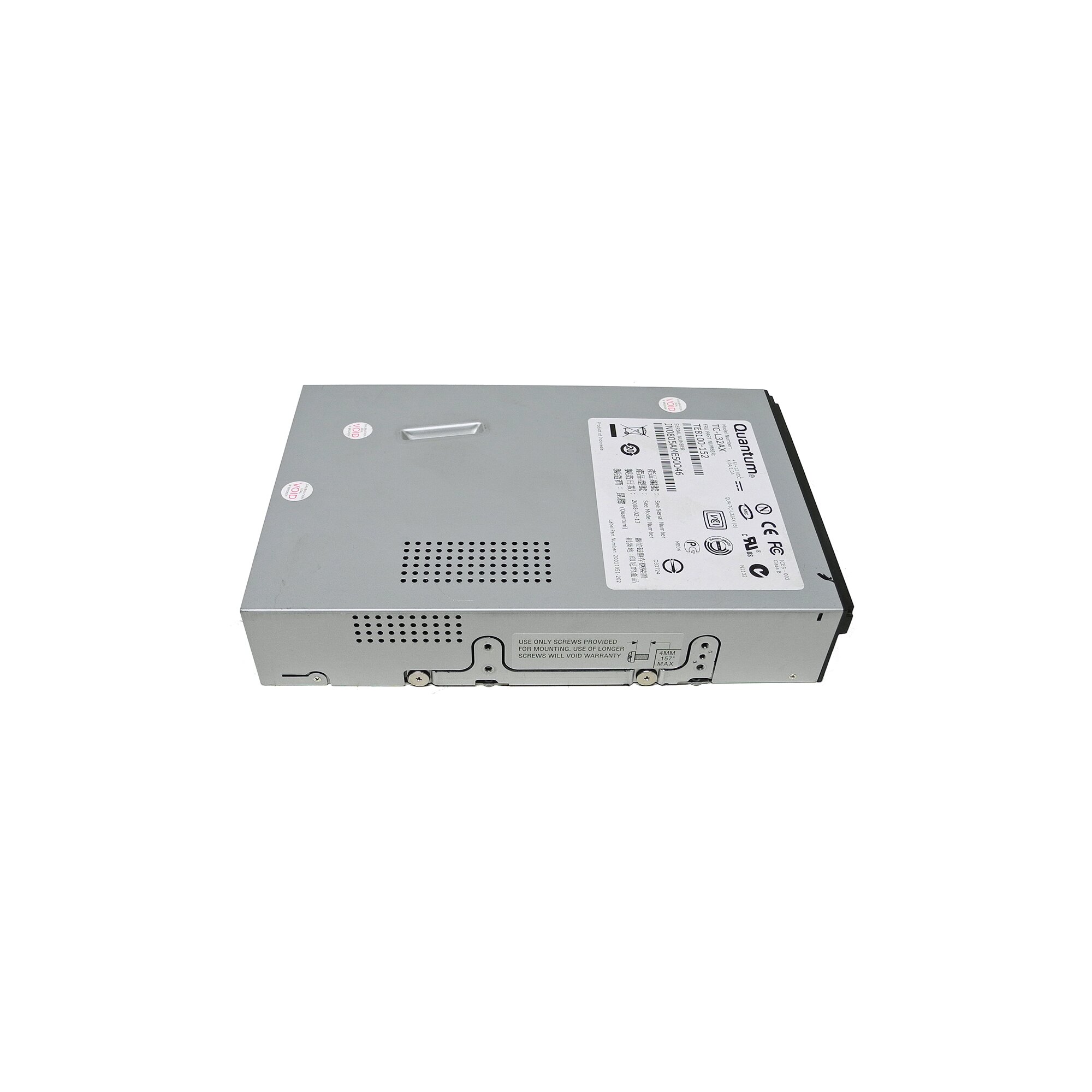 Quantum TC-L32AX LTO-3 Tape Drive/Bandlaufwerk für L700 Tape Library ...