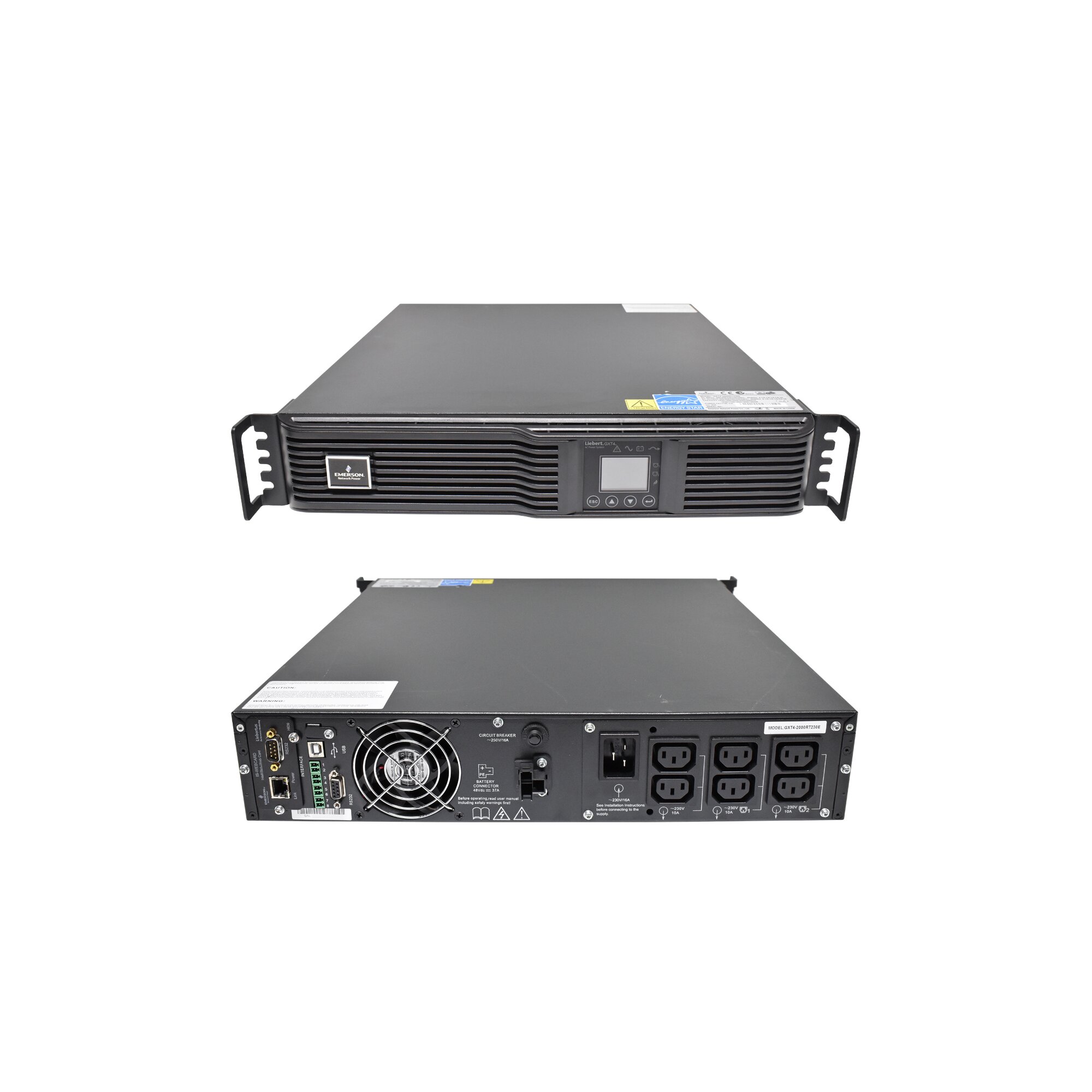 Emerson GXT4-2000RT230E 1800W/2000VA 230V UPS USV 6x C13 - Piospartslap