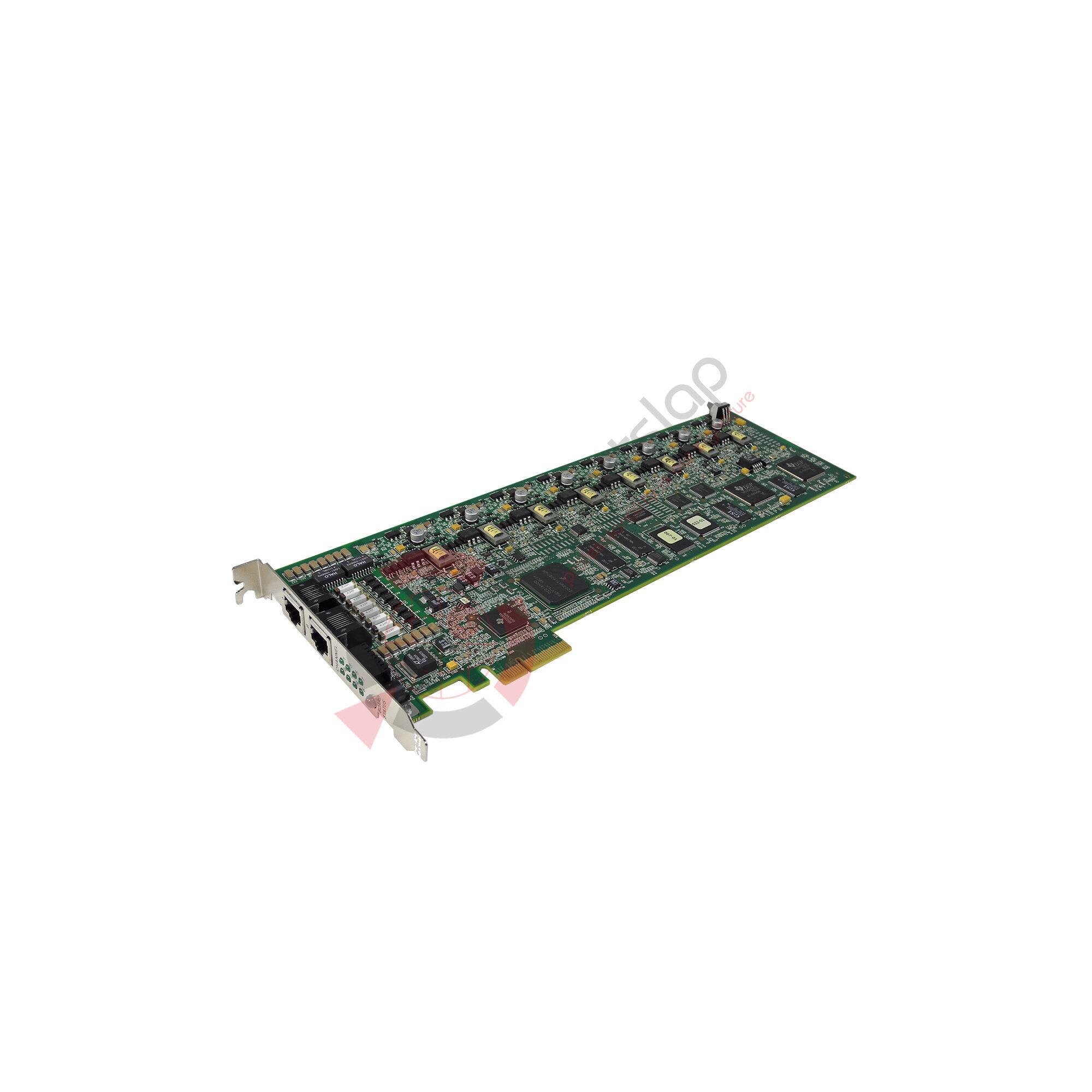 Brooktrout TR1034+E8-8L PCIe x4 Combi Voice/Fax/Data Board MPN: 901-007 ...