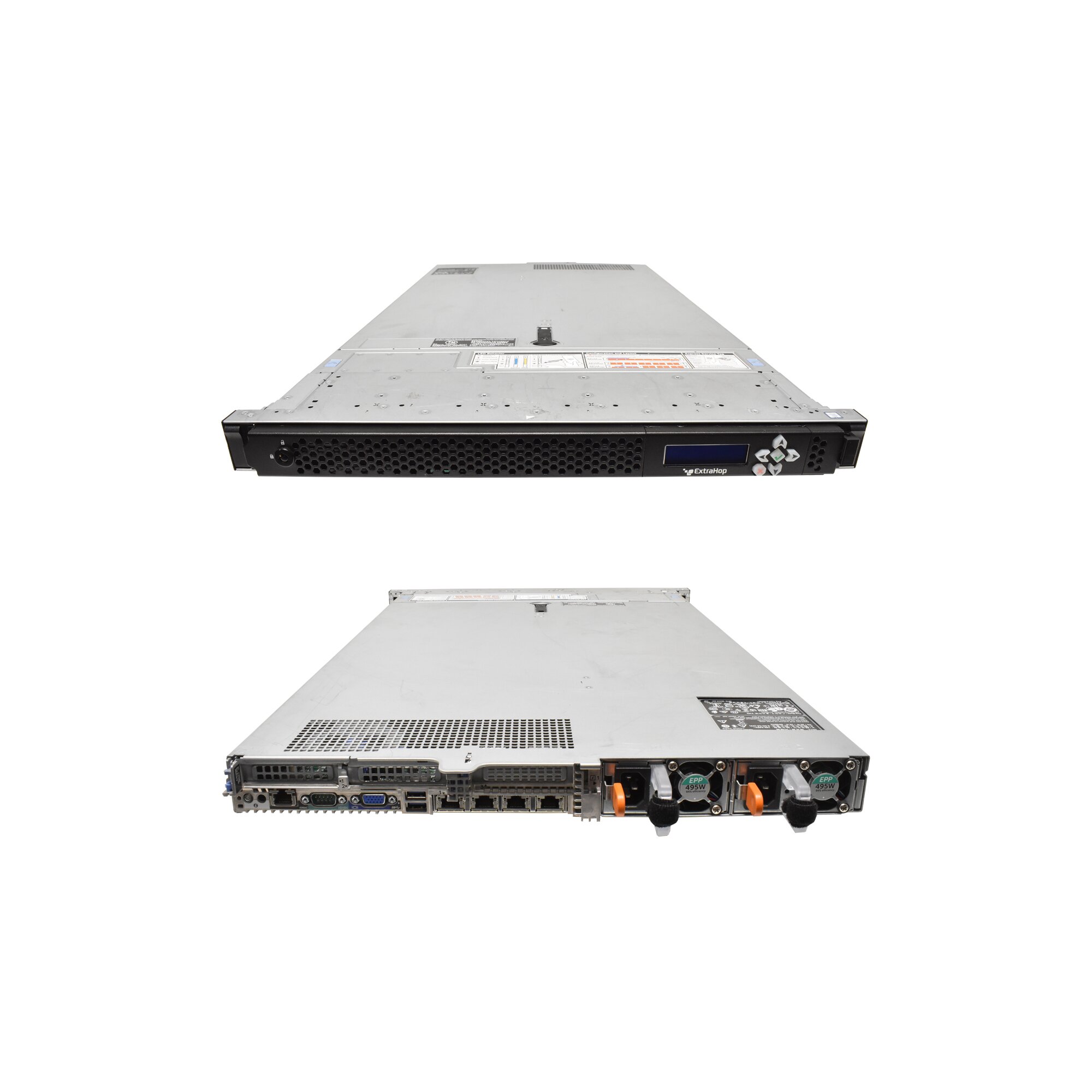 ExtraHop EDA 8200 R640 no CPU no RAM PC4 H730P i350 2x Kühler 10x SFF 2 ...