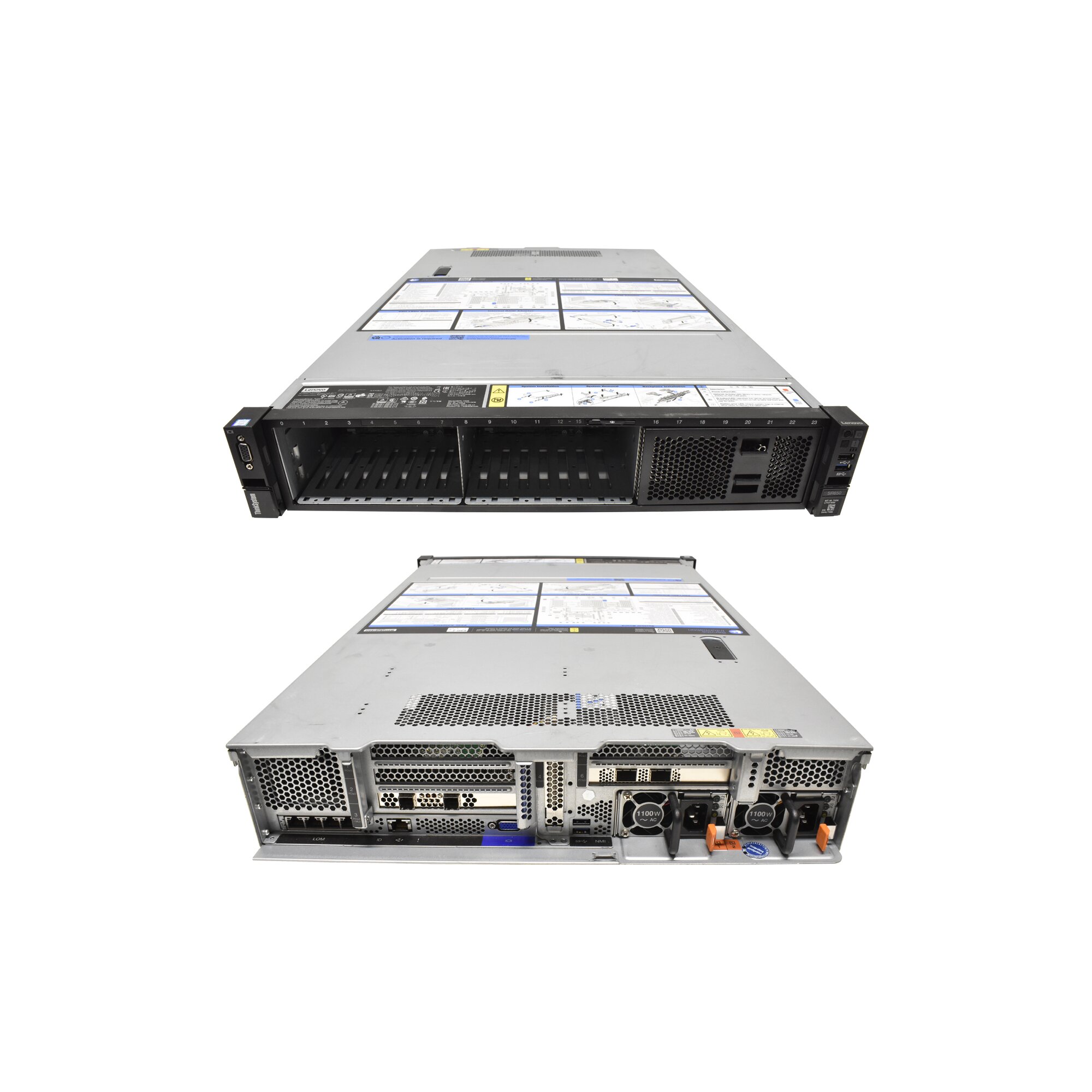 Lenovo ThinkServer SR650 2x Platinum 8176 28C 2.1GHz 576GB PC4 3x 930-8i 16x SFF