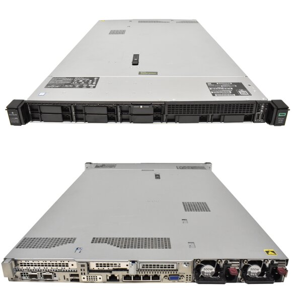 HP ProLiant DL360 G10 2x Gold 6126 12C 256 GB RAM E208i 562FLR-SFP+ 8x ...