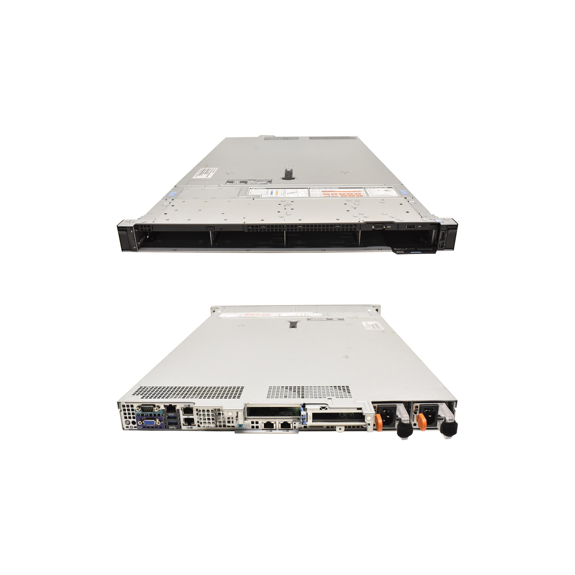 Dell PowerEdge R440 Barebone no CPU no PC4 2x Kühler Perc H740P 4x LFF ...