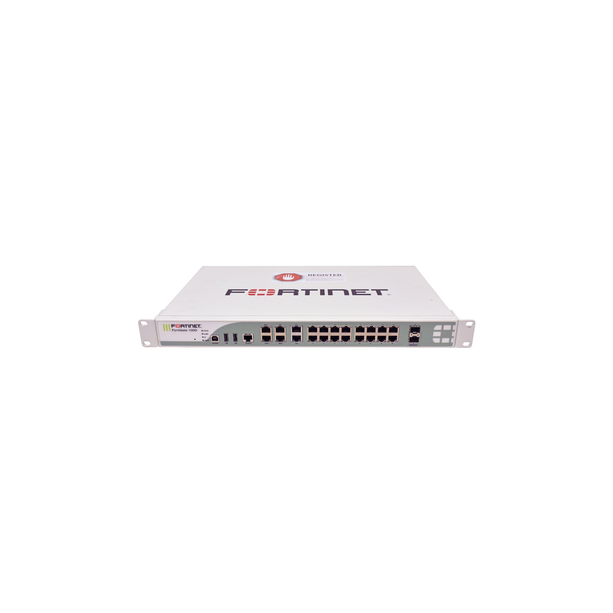 Fortinet FortiGate 100D FG-100D 16-Port Gigabit Ethernet Firewall ...