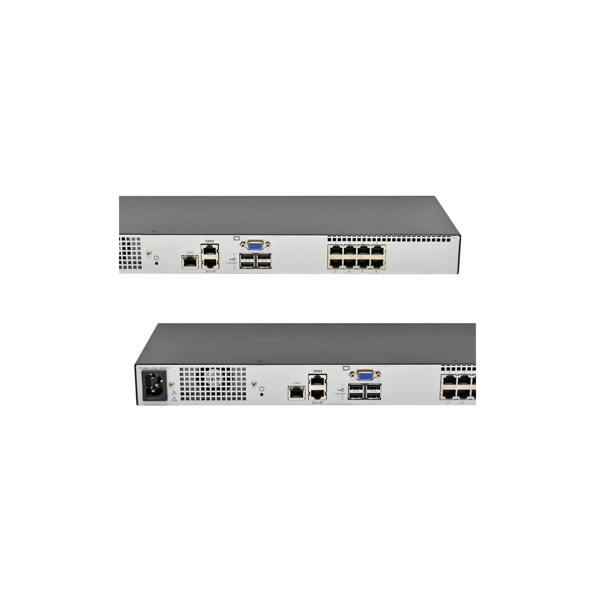 Vertiv Avocent AV3108 500-349-501 8-Port KVM Console Server - Piospartslap