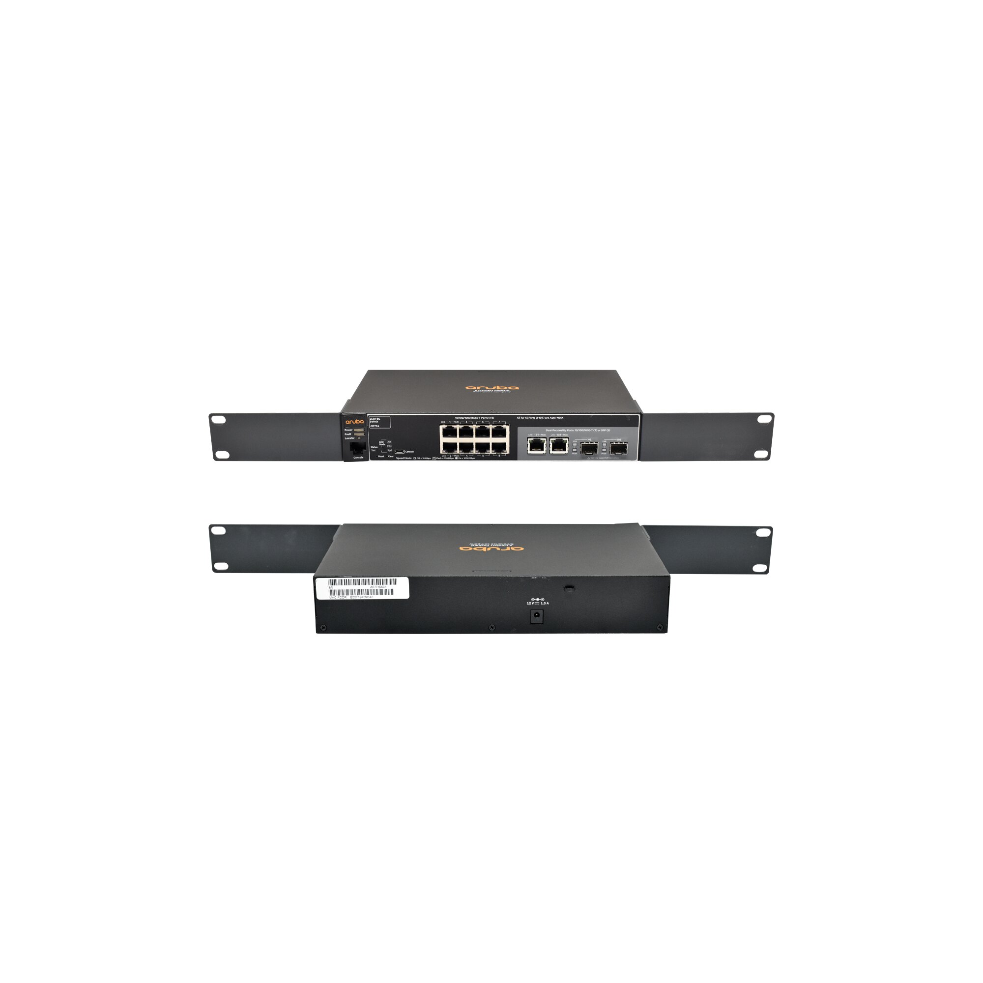 HP Aruba 2530-8G J9777A 10-Port Gigabit Ethernet Switch 2 x SFP - Piospartslap