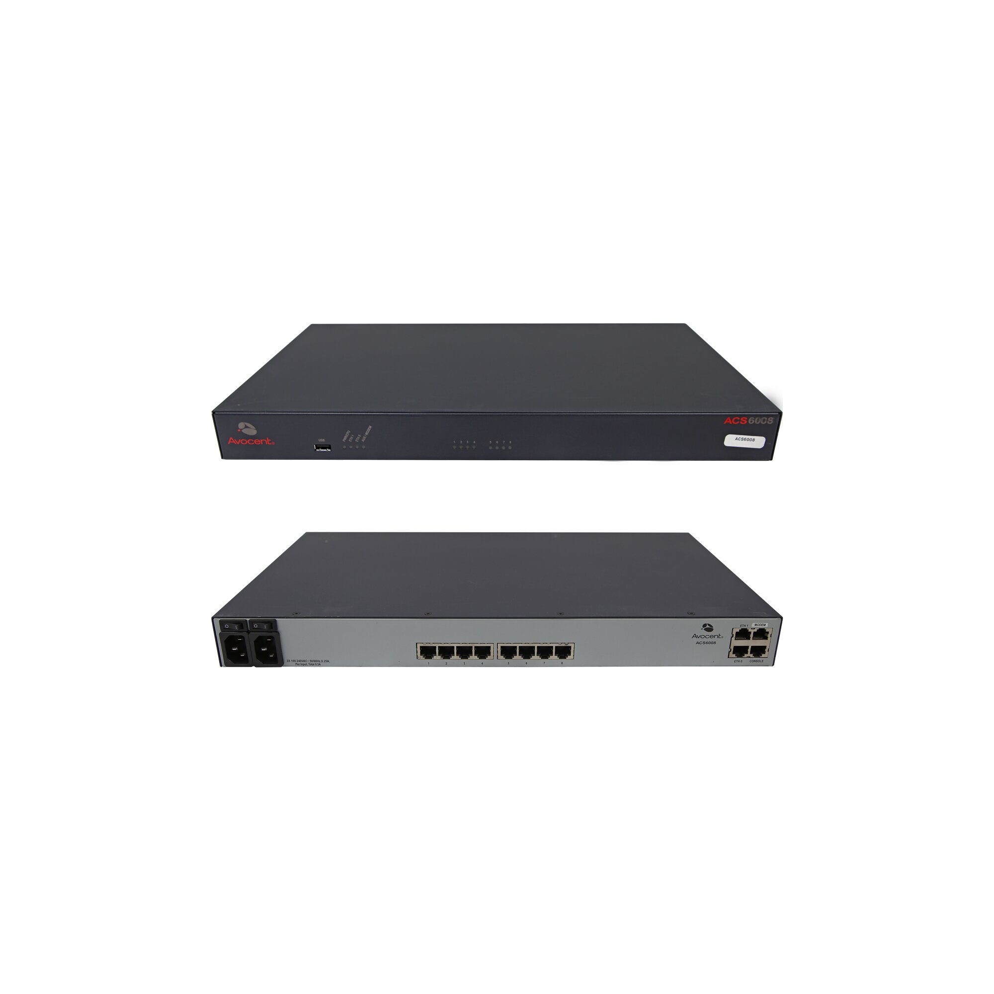 Avocent ACS6008 8-Port Advanced Console Server 520-355-502 - Piospartslap