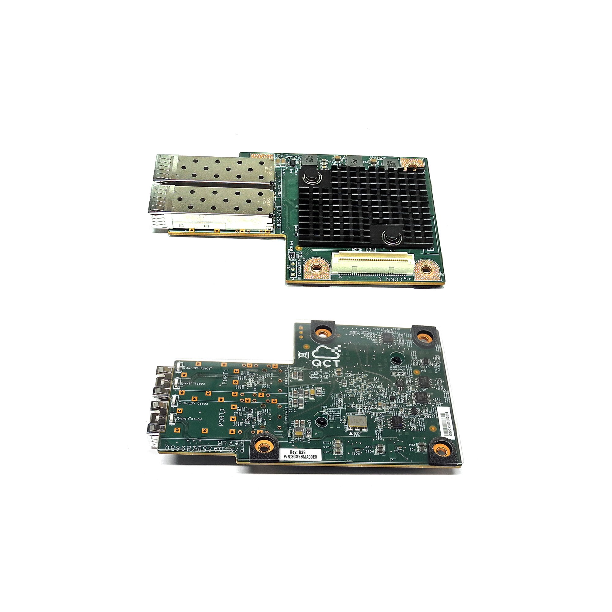 Quanta QCT OCP Dual-Port SFP+ Mezzanine Card for T42S-2U Server ...