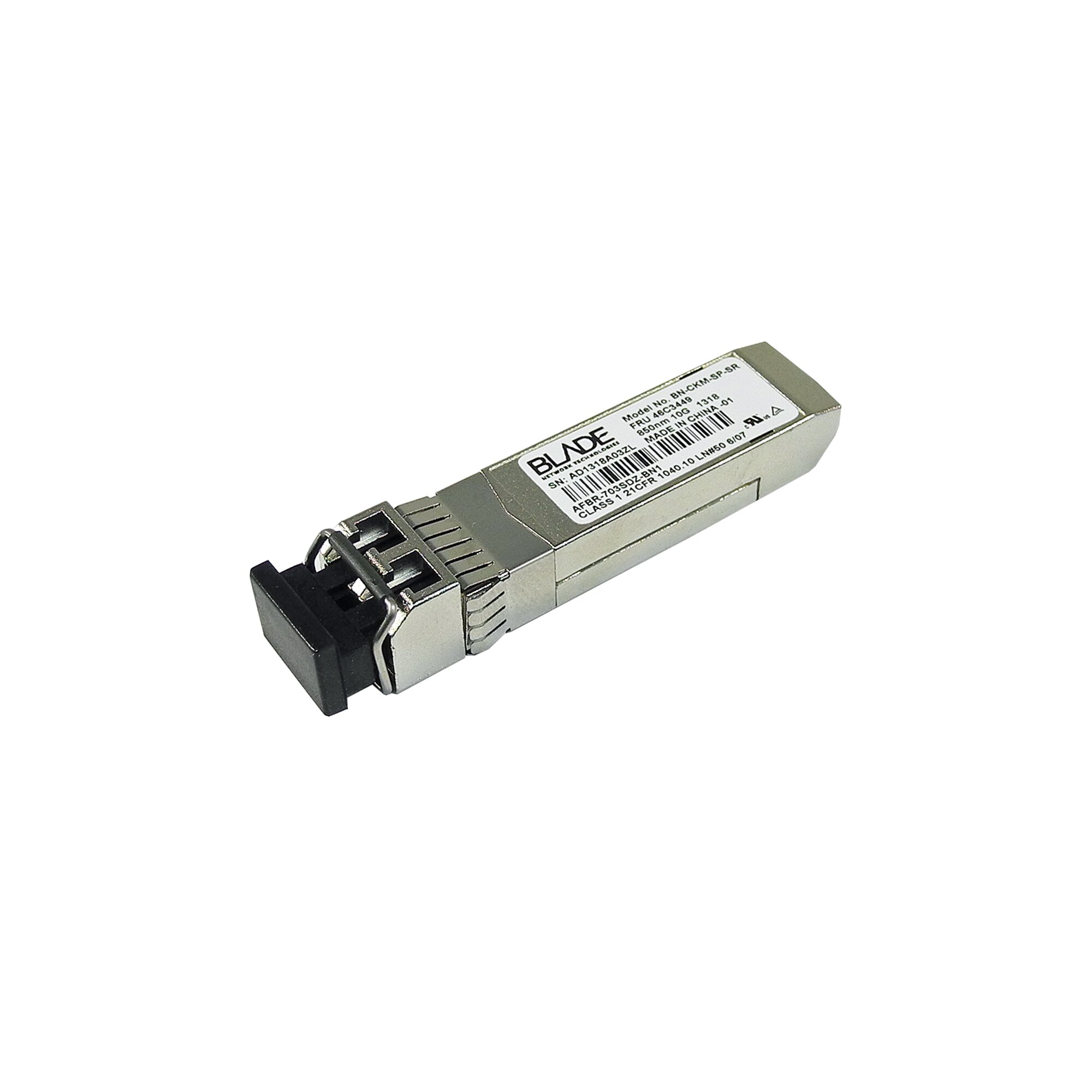 IBM BLADE BN-CKM-SP-SR 10Gb 850 nm 300 m SFP+ FC Transceiver 46C3449 ...
