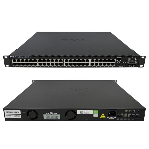 Dell PowerConnect 5548P 0NWJNY 48-Port PoE Stackable Gigabit Ethernet ...