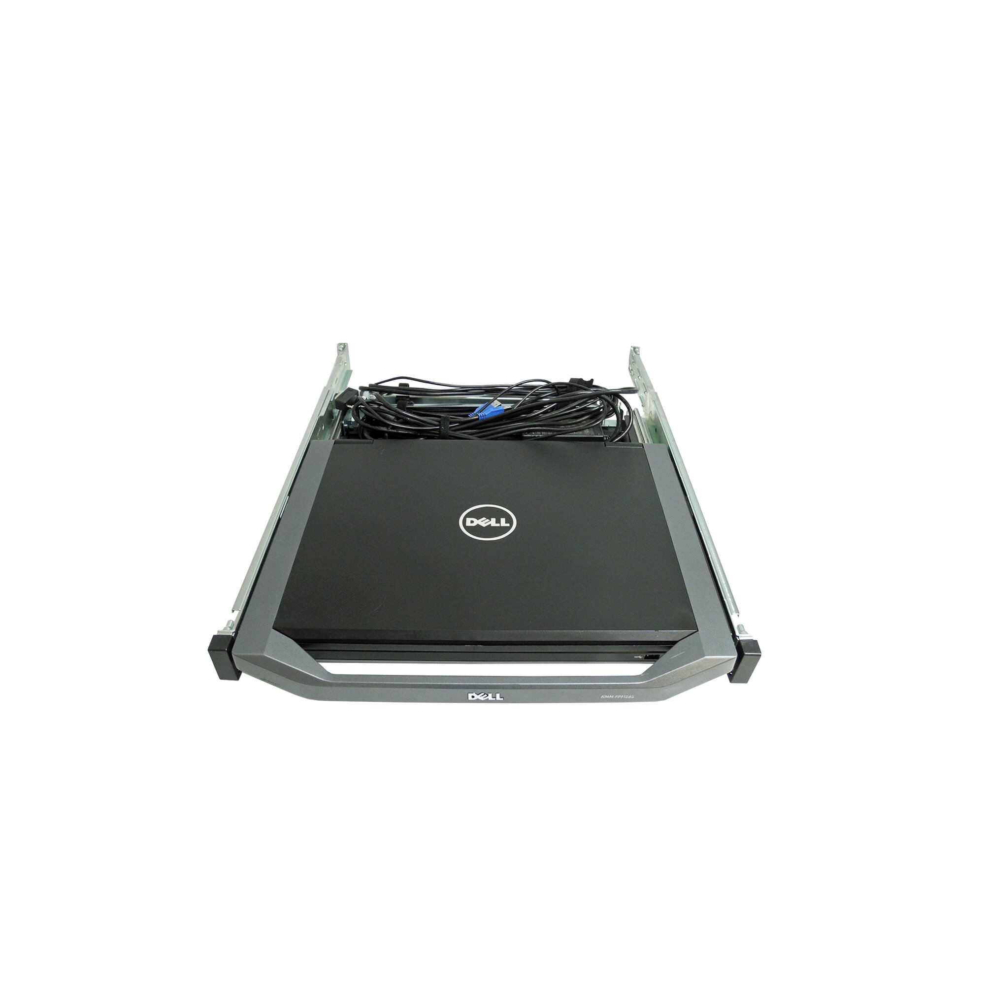 DELL KMM-LED 18.5 Zoll Rack Console FPM185 US Tastatur Rails 0C0NNT 1U ...