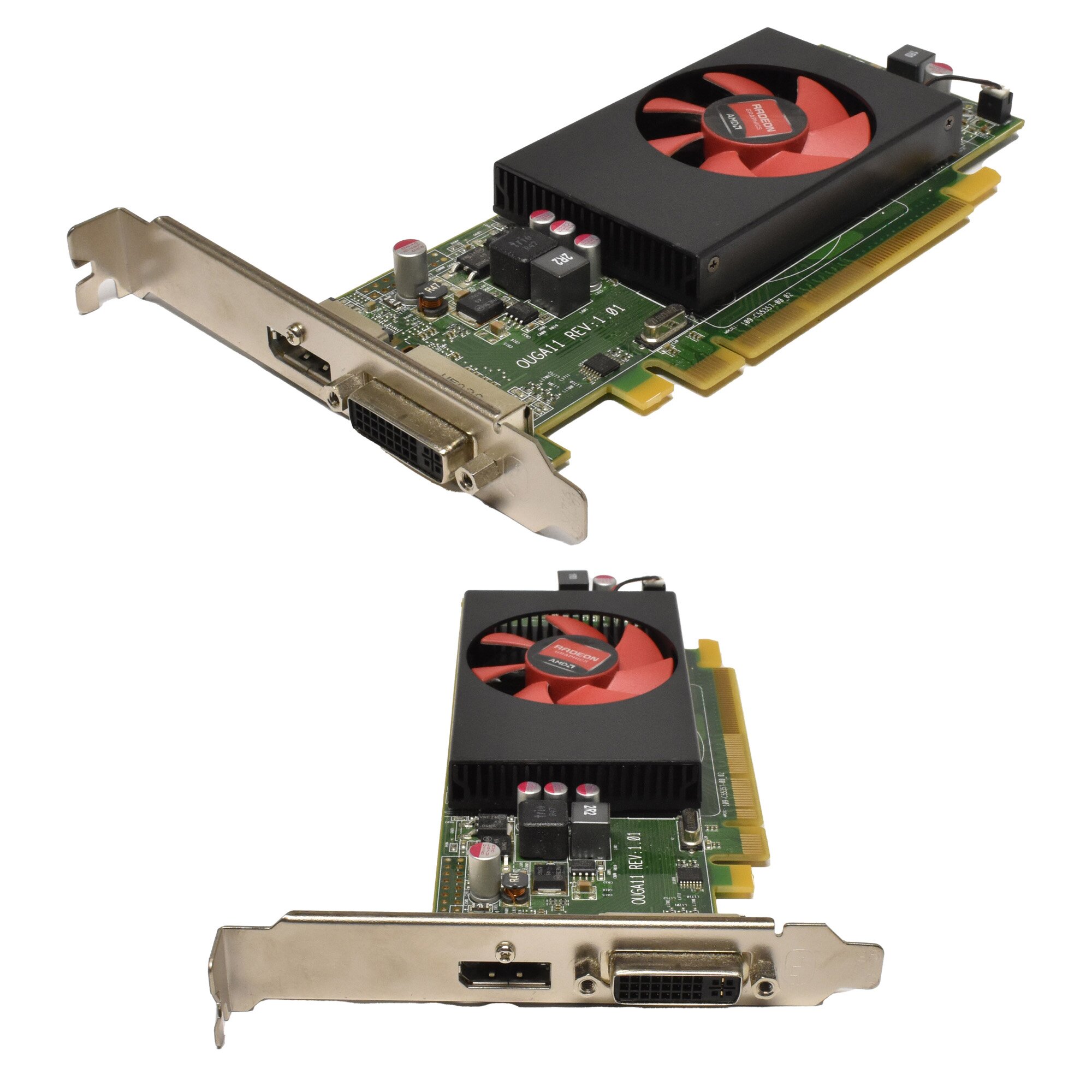 Dell AMD Radeon HD8490 Grafikkarte 1GB GDDR3 DP DVI PCIe x16 07W12P ...