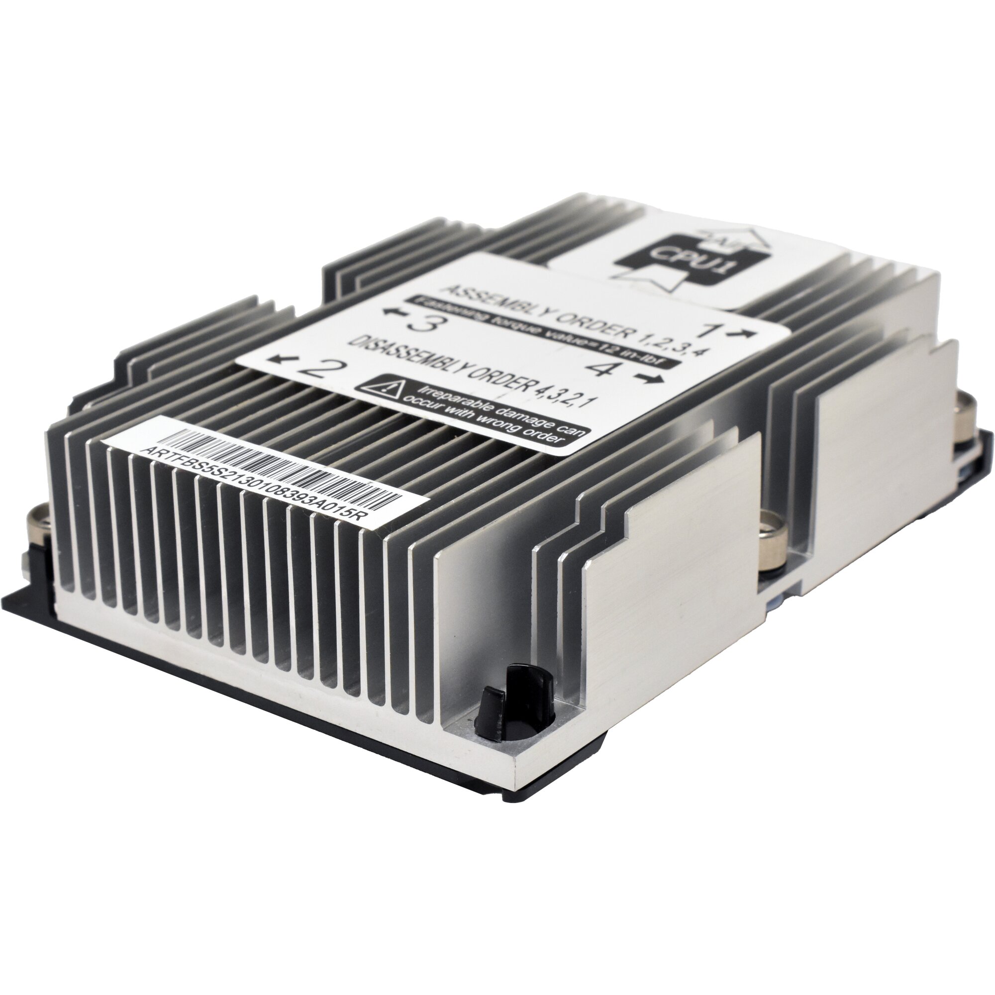 Quanta CPU1 ARTFBS5S21301 Heatsink / Kühler for T42S-2U Server Node ...