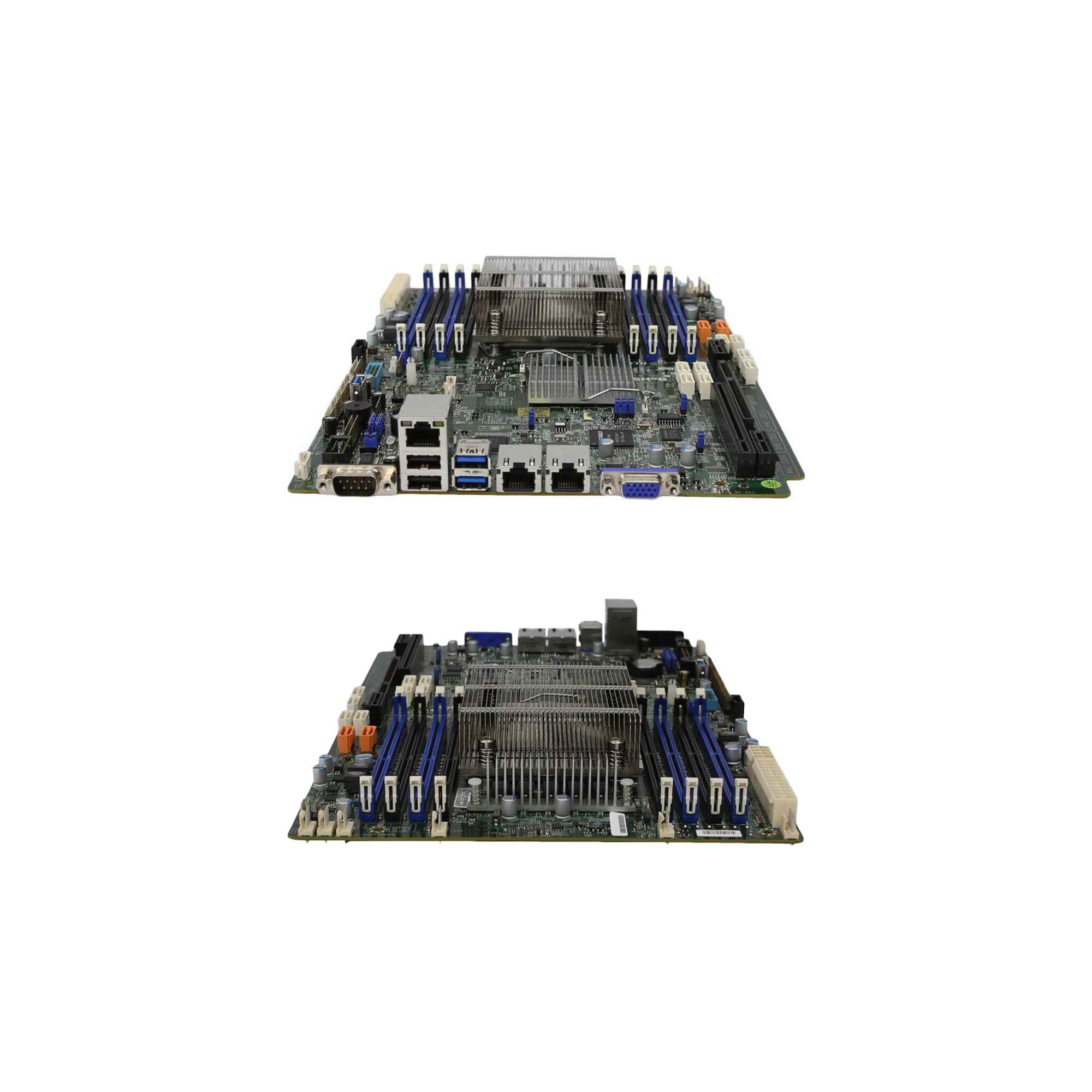 Supermicro ATX Mainboard X10SRW-F Rev.1.02B 2x LGA 2011-3 Socket 1x CPU ...