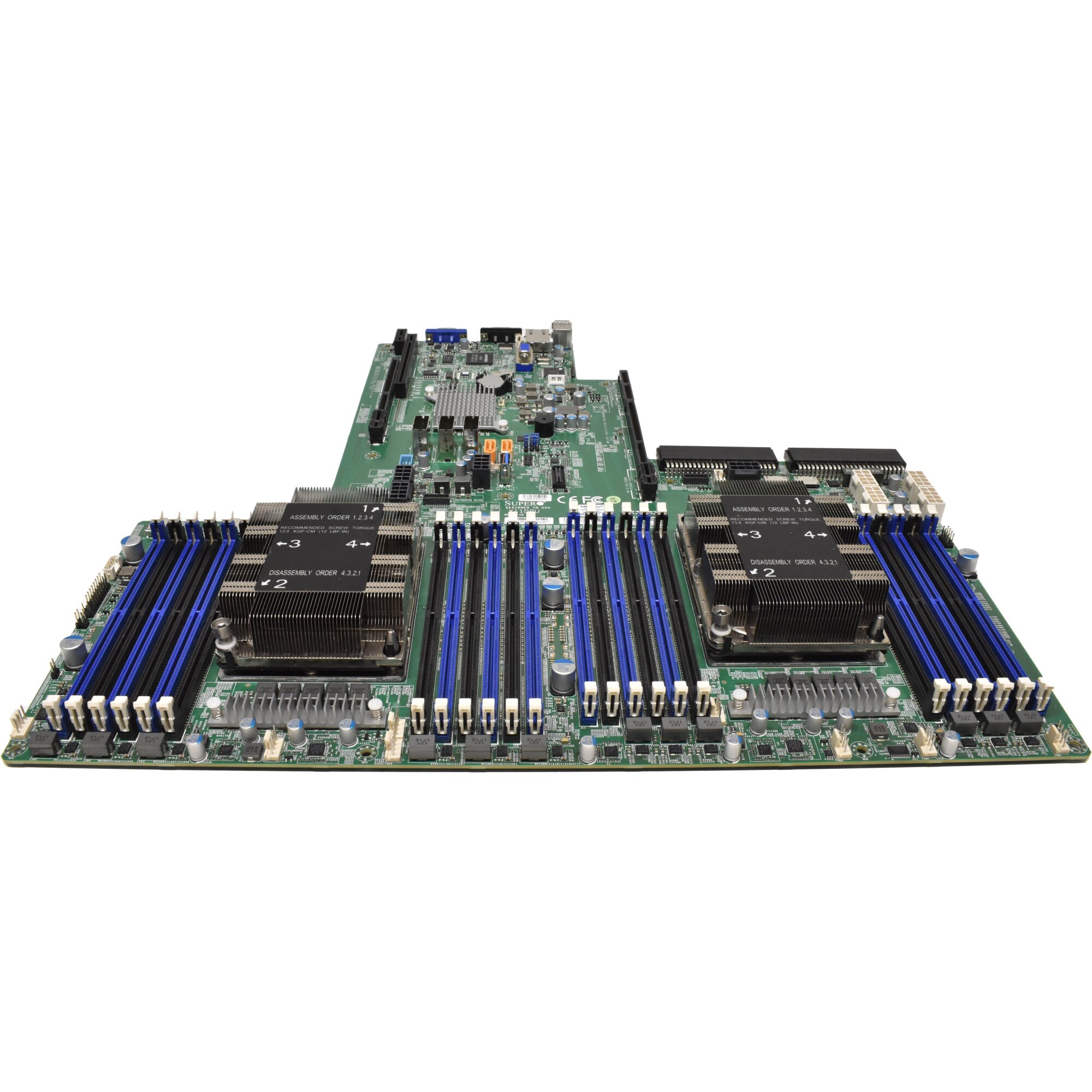 Supermicro ATX Mainboard X11DPU Rev:1.10 LGA 3647 Socket 2x Kühler ...