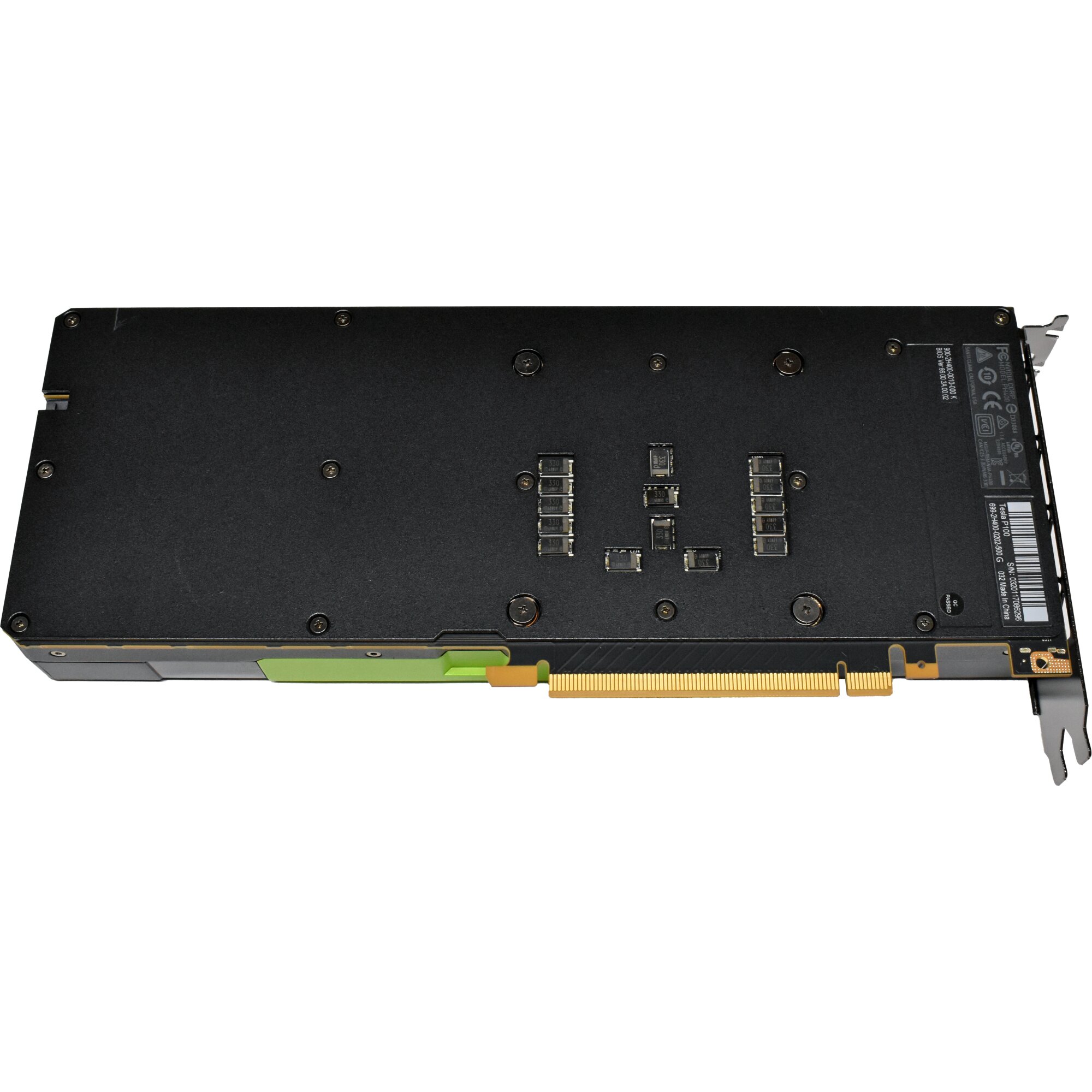 NVIDIA Tesla P100 699-2H400-0202-500G 16GB PCIe 3.0 x16 GPU passive ...