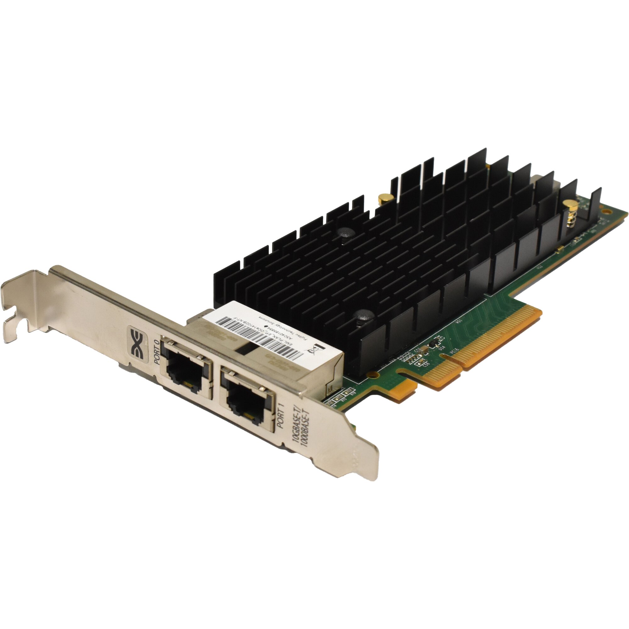Fujitsu 10GbE Dual-Port Netzwerkadapter PCIe RJ45 A3C40185854 OCe14102B ...