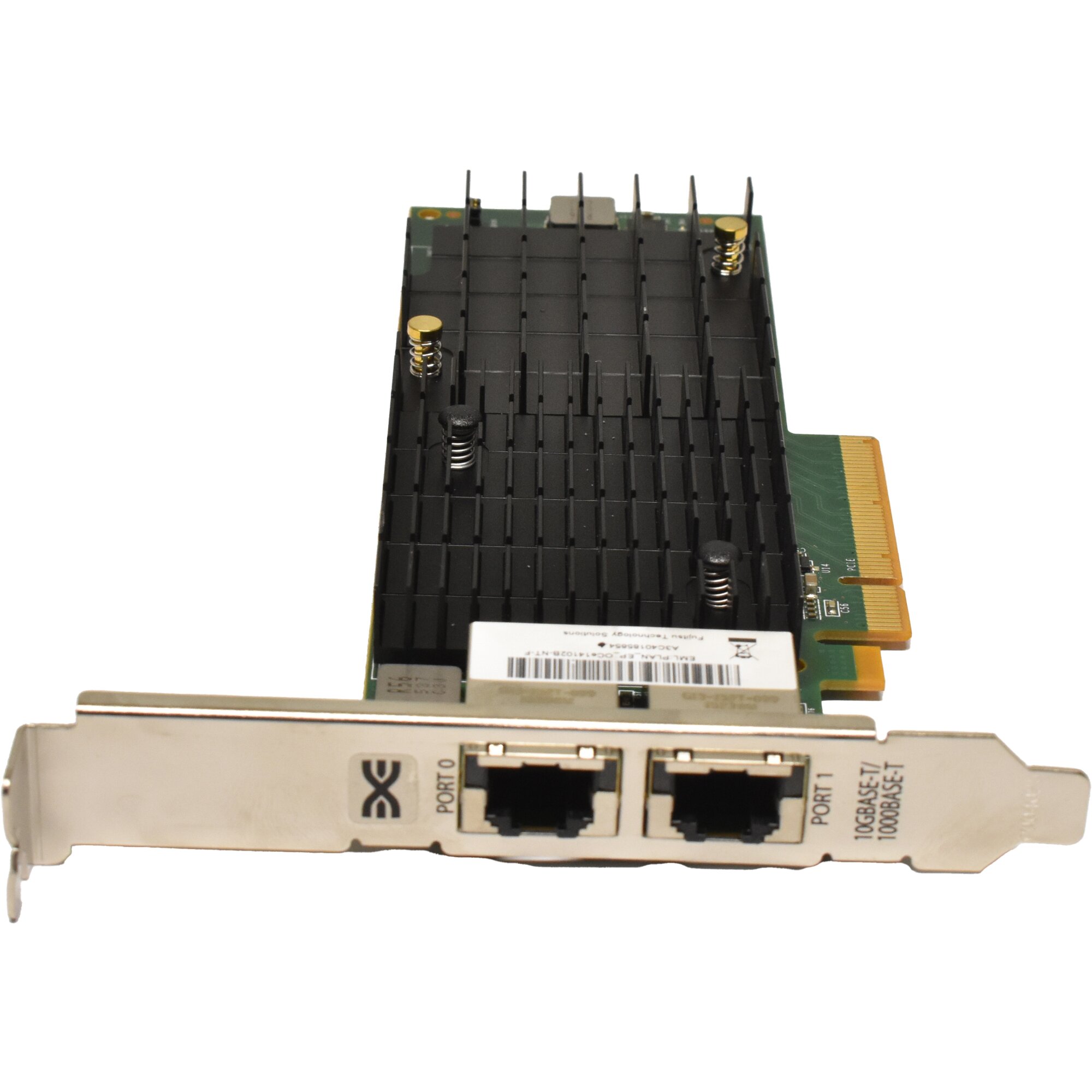 Fujitsu 10GbE Dual-Port Netzwerkadapter PCIe RJ45 A3C40185854 OCe14102B ...