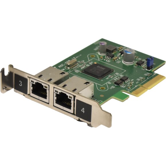 SUPERMICRO AOC-SGP- i2 Dual-Port PCIe x4 Gigabit Ethernet Network ...