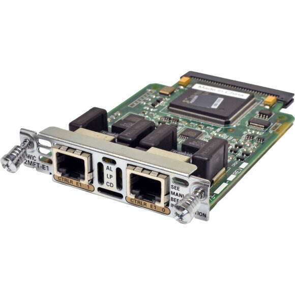 Cisco VWIC-2MFT-E1 2-Port Multiflex Voice/WAN Interface Card 800-04479 ...