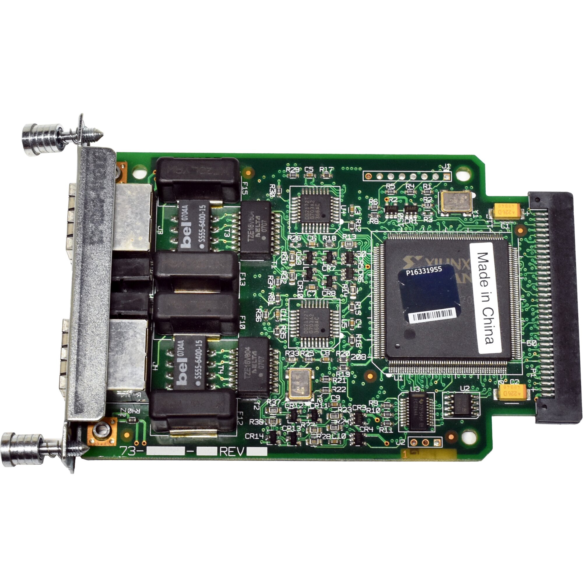 Cisco VWIC-2MFT-E1 2-Port Multiflex Voice/WAN Interface Card 800-04479 ...