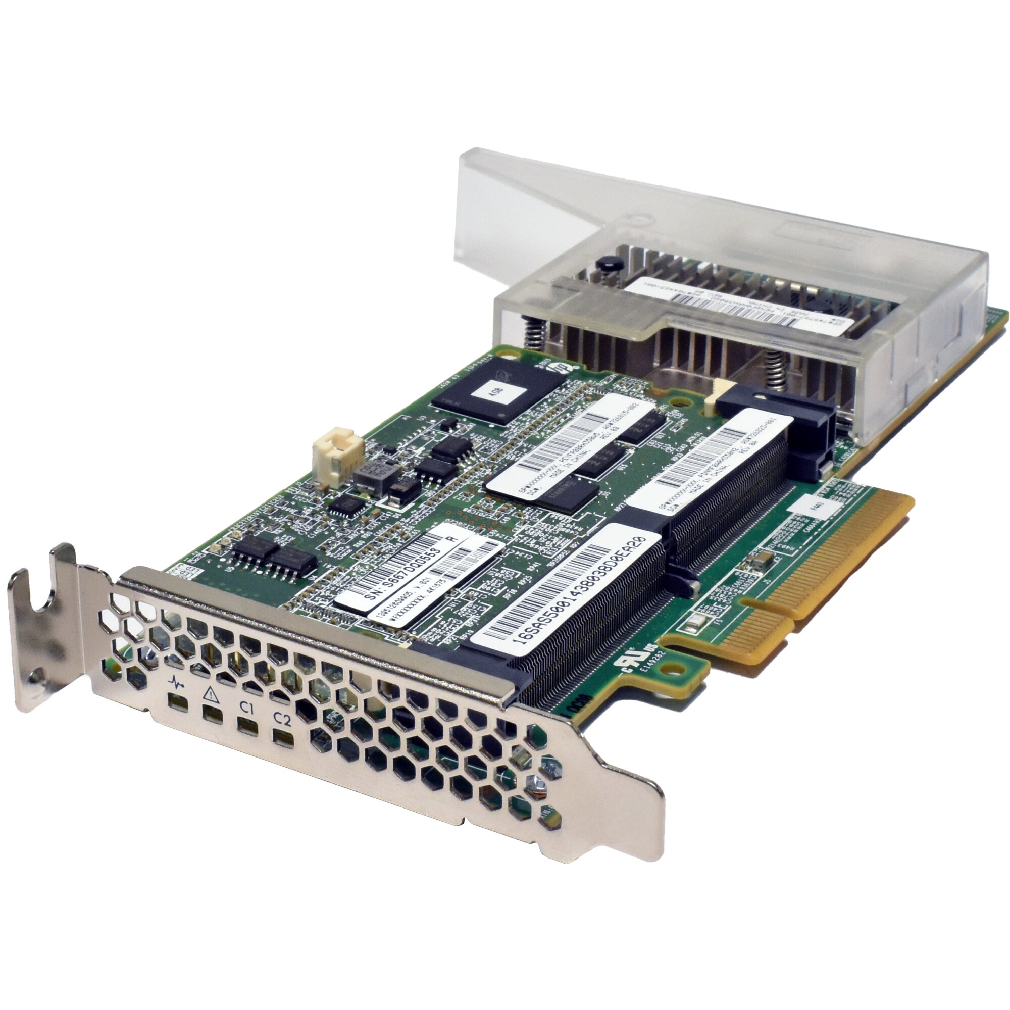 HP P440 PCIe x8 12G SAS Smart Array Raid Controller 4GB FBWC Memory LP ...