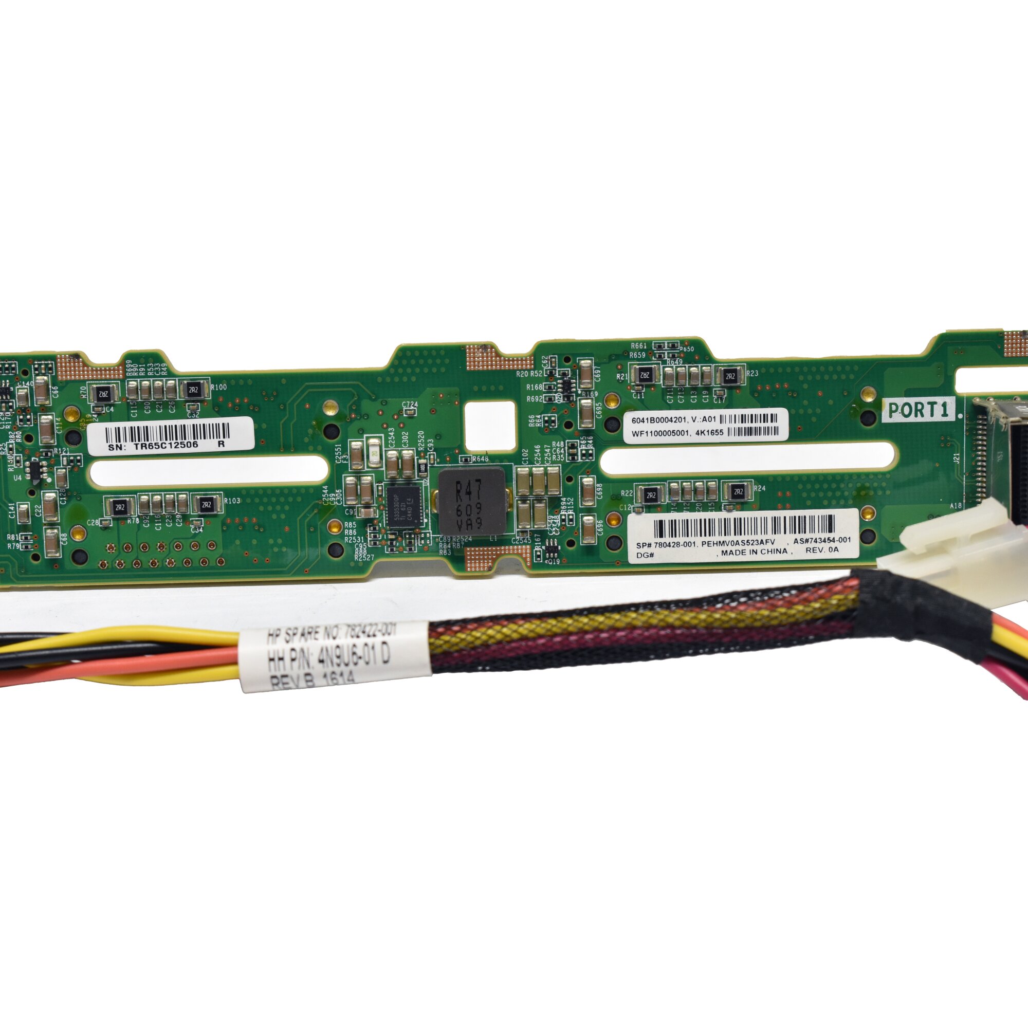 HP SAS-Backplane 8x 2,5'' DL160 G9 DL360p G9 G10 780428-001 743454-001 ...