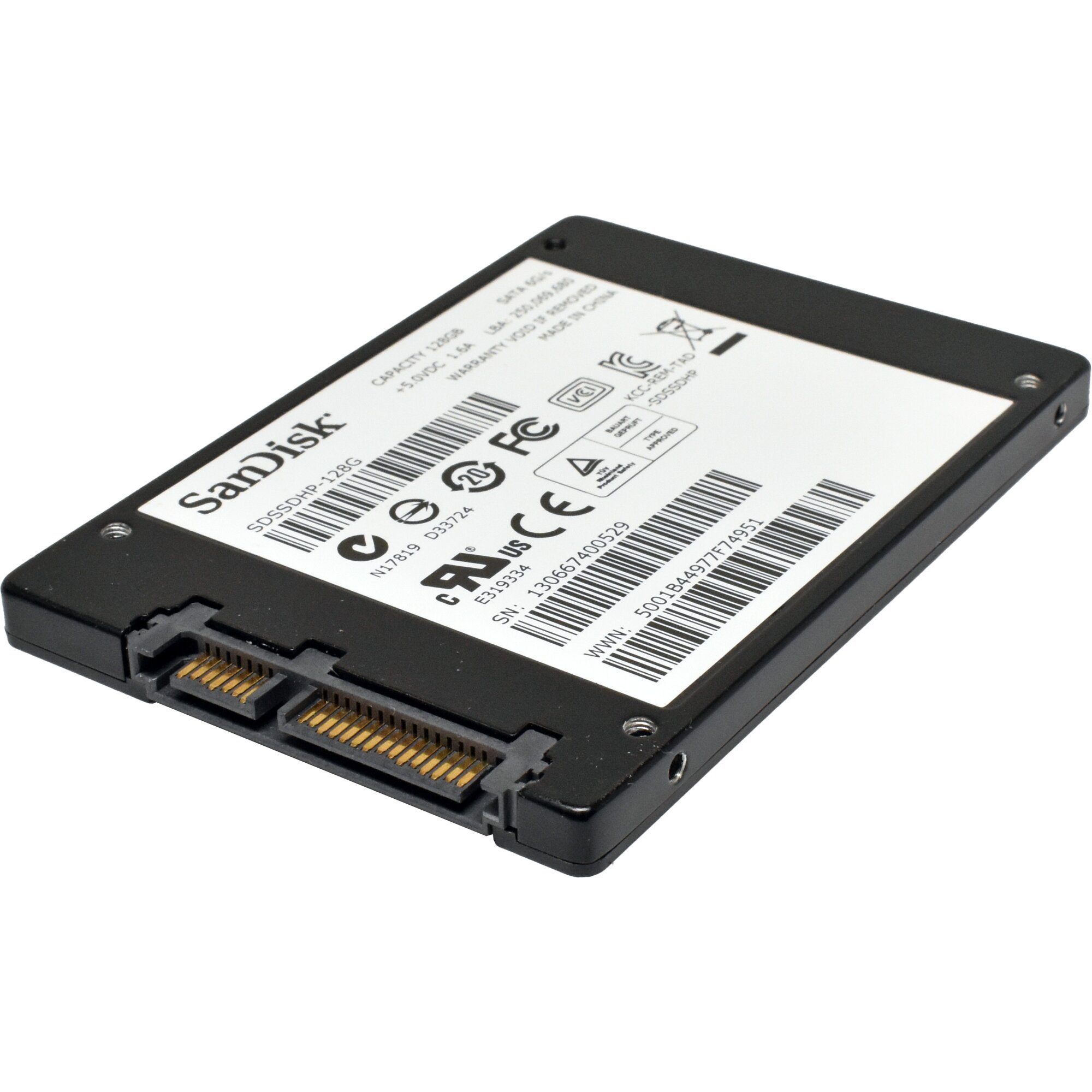 SanDisk Ultra Plus 128GB SDSSDHP-128G 2.5" SATA SSD - Piospartslap