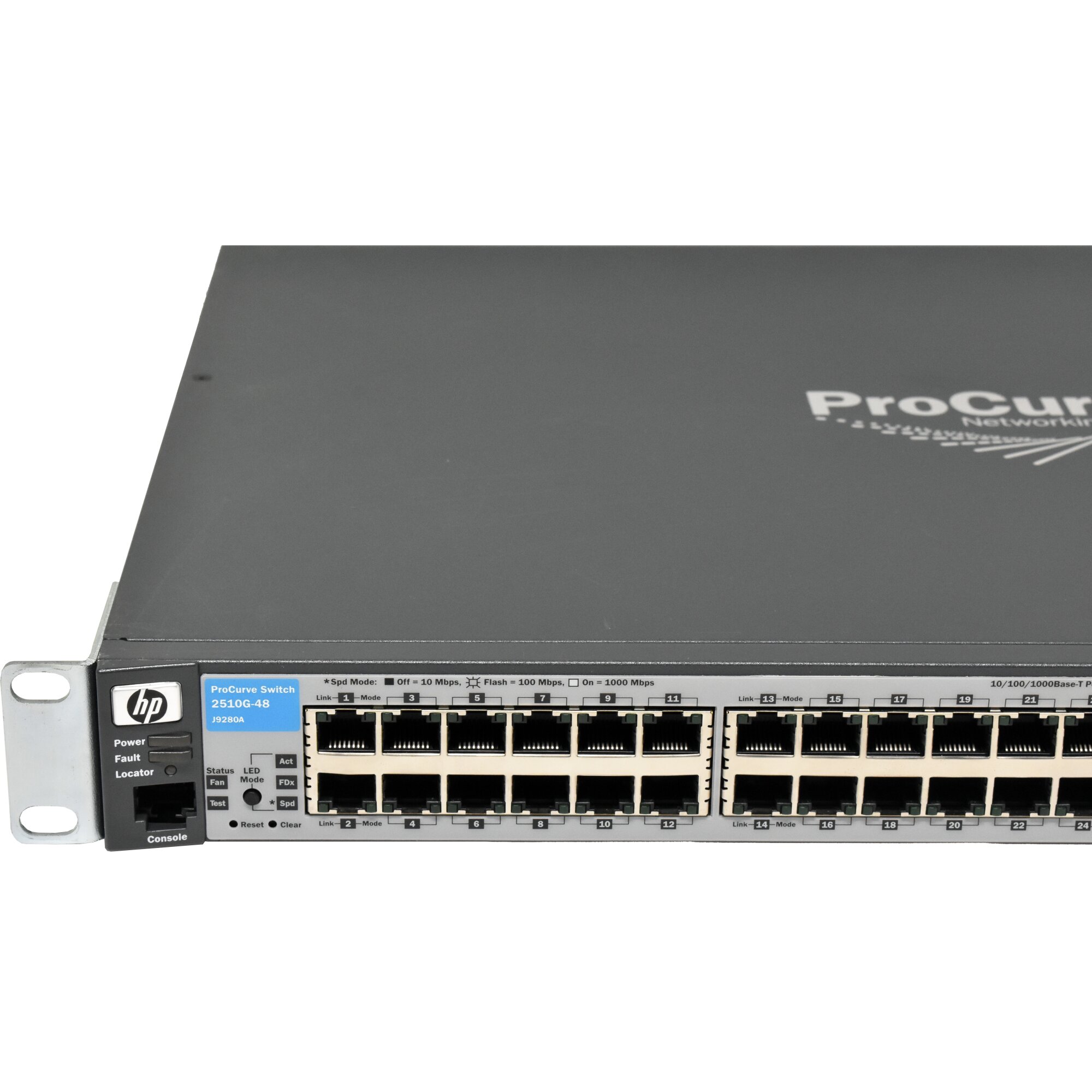 HP ProCurve 2510G-48 J9280A 48-Port Gigabit Ethernet Switch 4x SFP ...