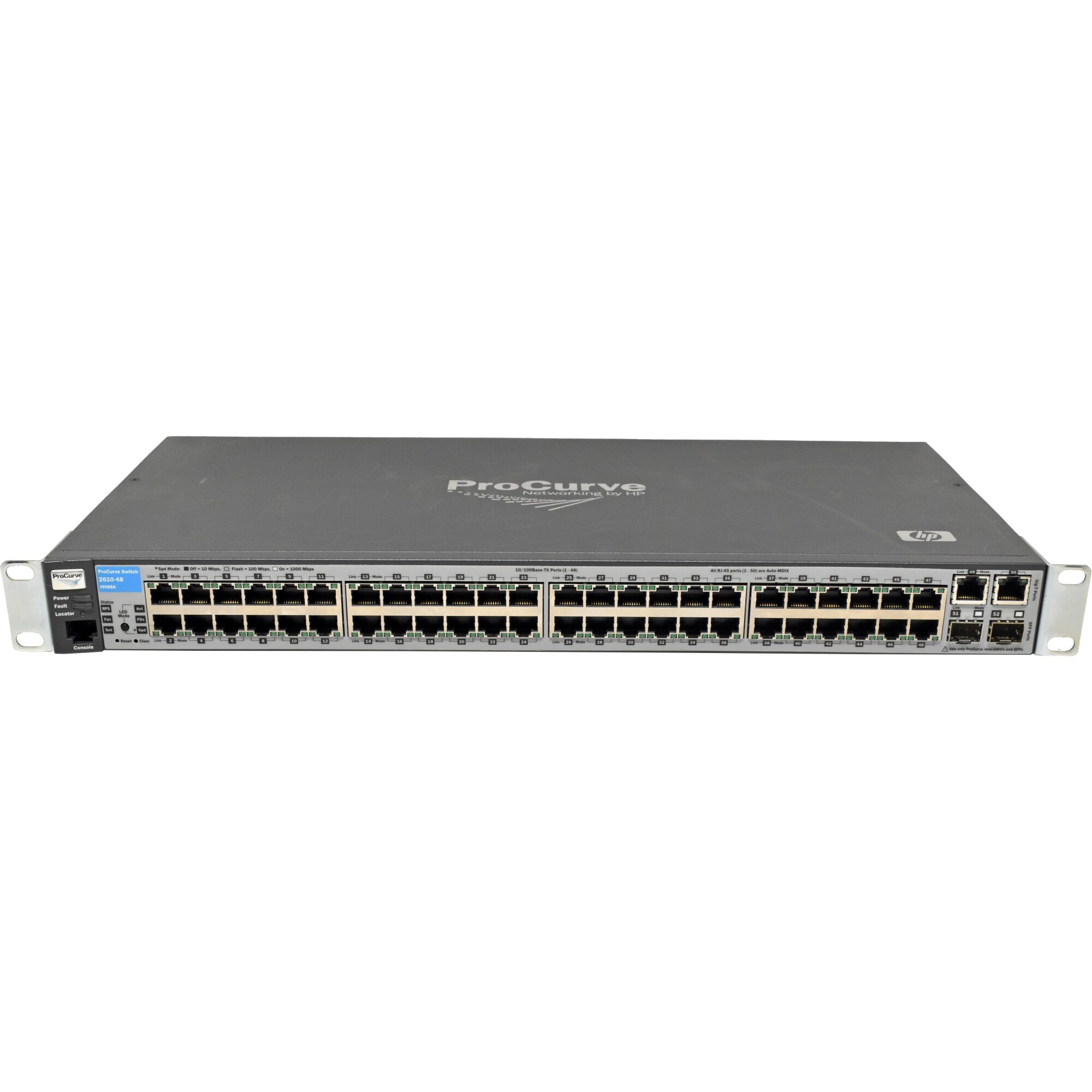 HP ProCurve 2610-48 J9088A 48-Port Fast Ethernet 2x GE 2x SFP