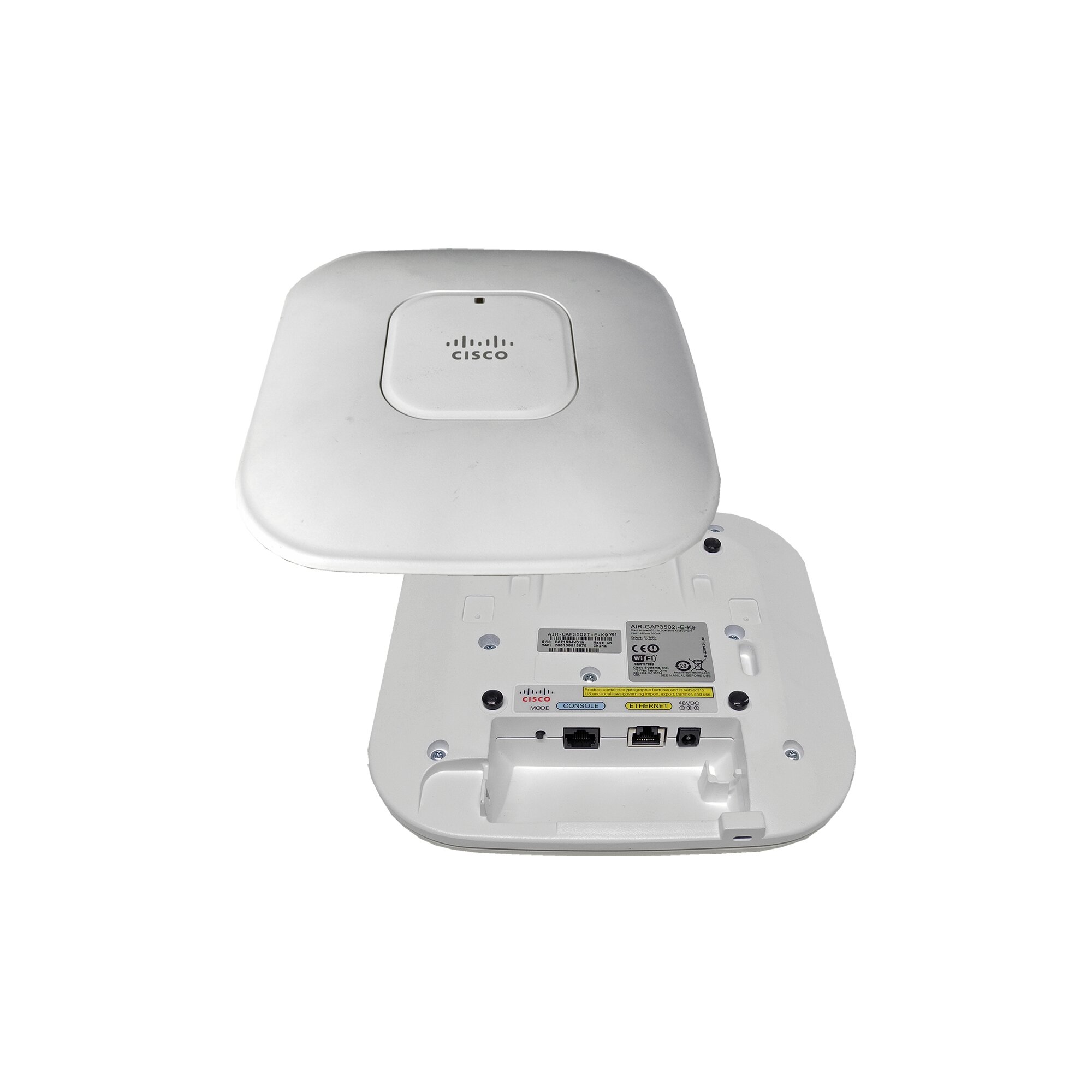 Cisco Access Point AIR-CAP3502I-E-K9 802.11a/g/n Dual Band No AC + Wall ...
