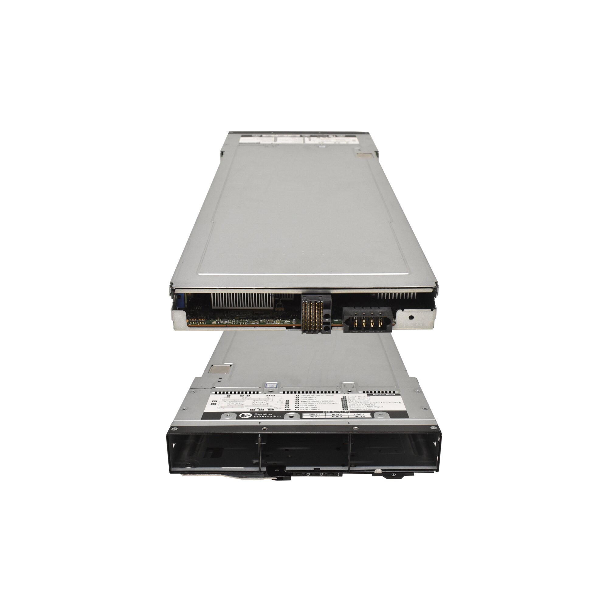 Lenovo SD530 Node Server no CPU no PC4 2x Heatsink 530-8i M.2 Adapter ...