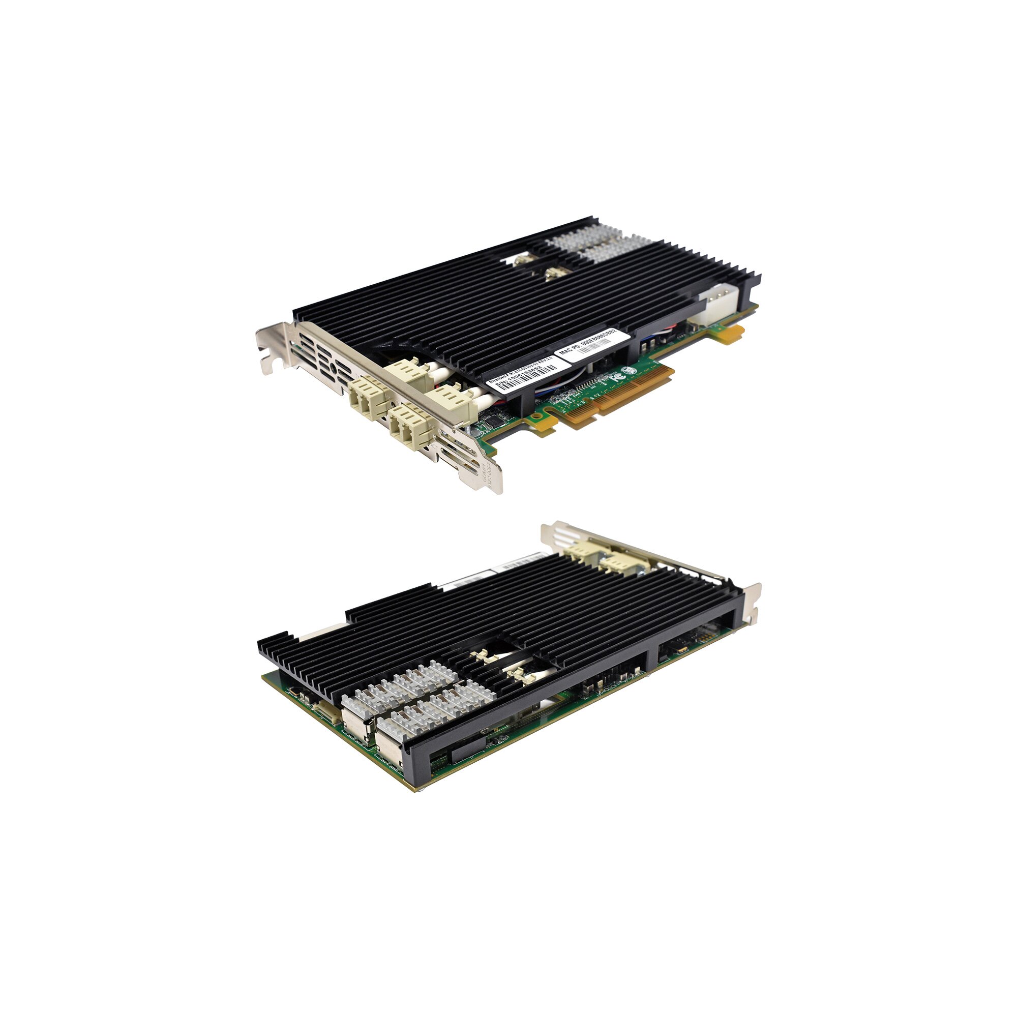 Riverbed Dual-Port NIC-1-010G-2SR-BP 410-00302-03 SR Fibre 10G PCIe x8 ...