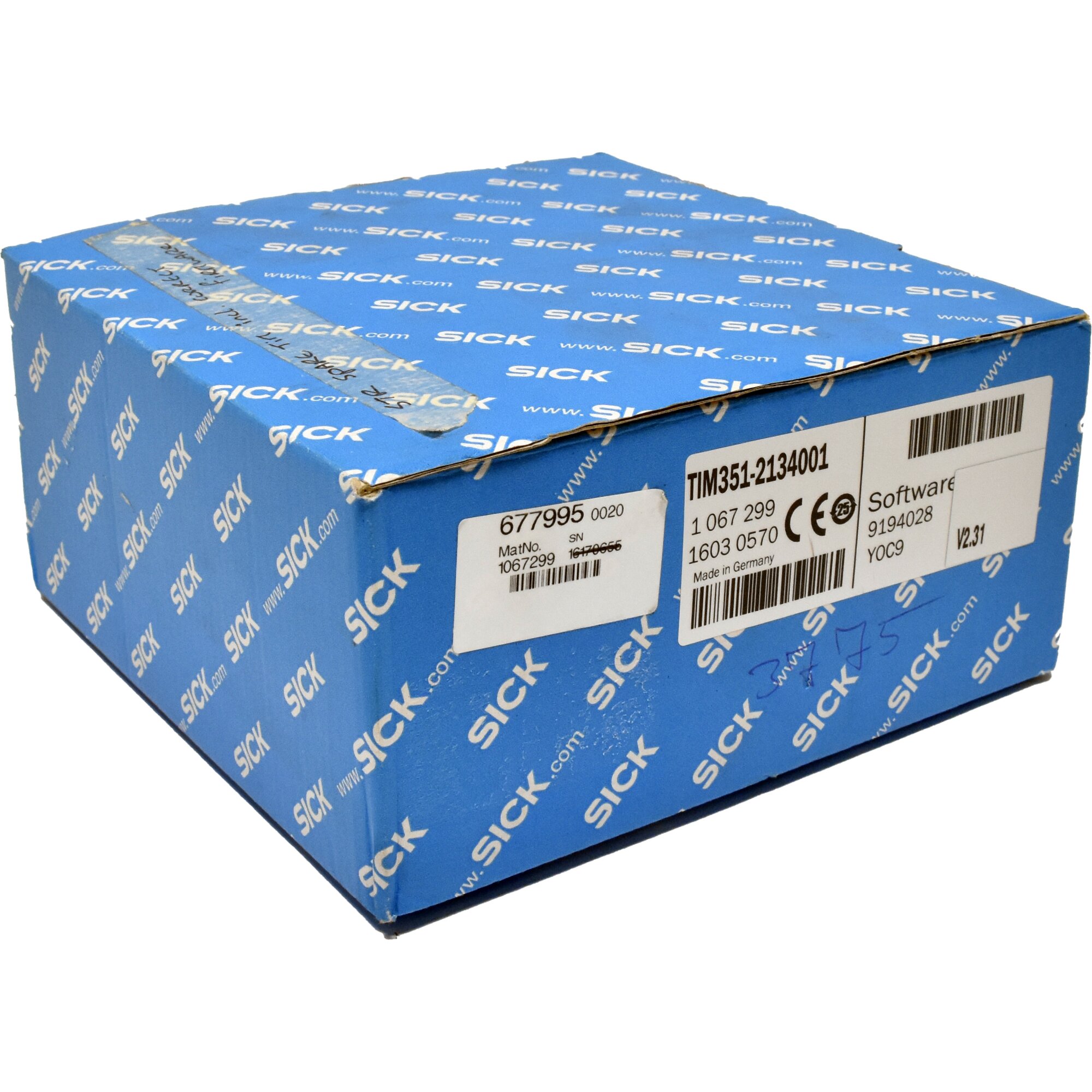 SICK TIM351-2134001 1067299 LiDAR Sensor Infrarot 850nm Neuwertig ...