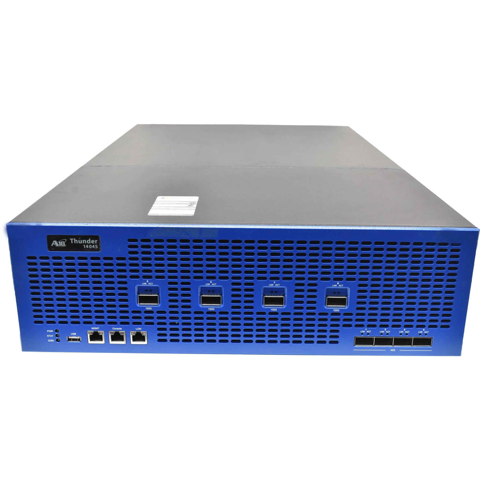 A10 Networks Thunder 14045 Carrier Grade Networking 4x 100G SFP28 4x ...