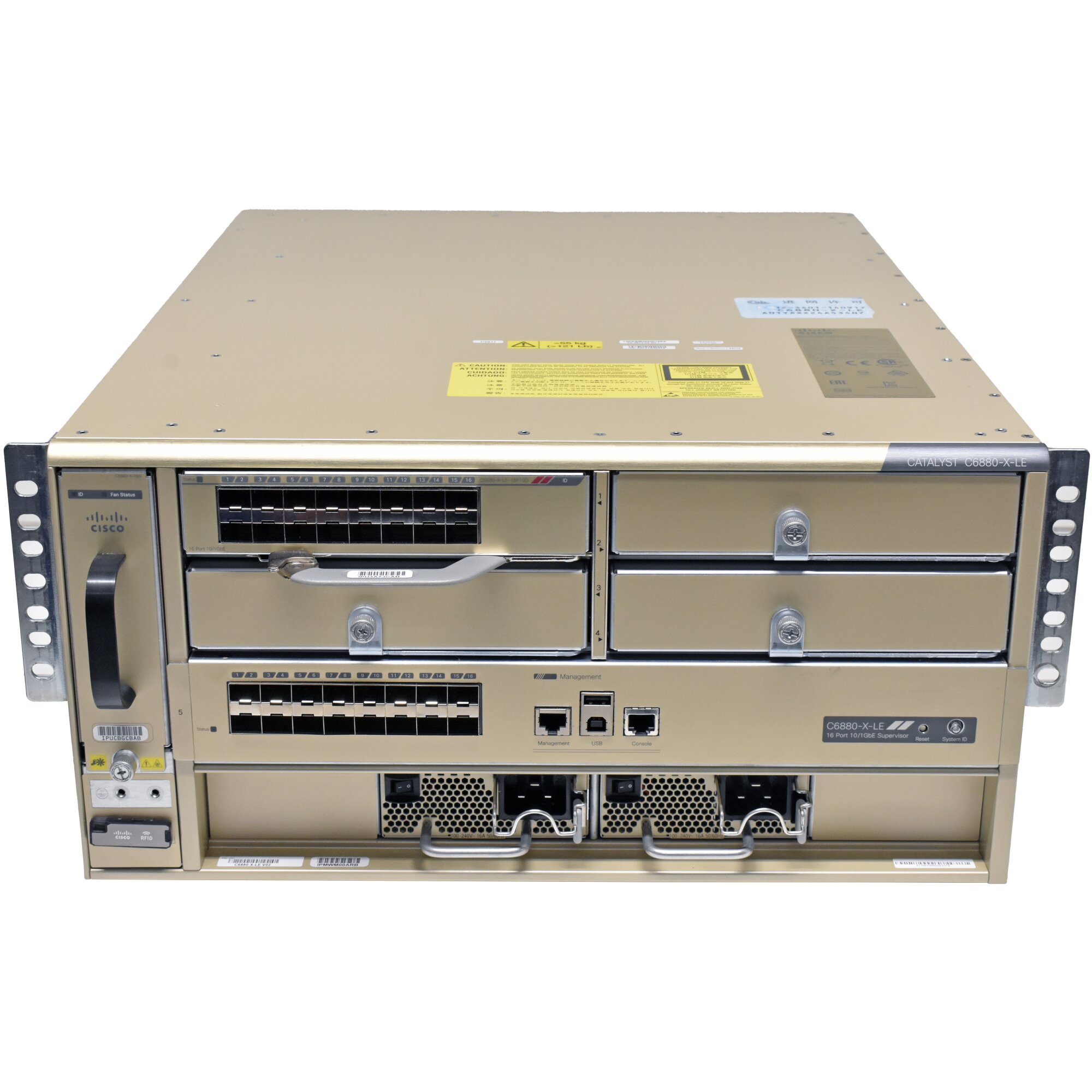 Cisco Catalyst C6880-X-LE 16-Port GE 10G SFP+ +Module 16-Port 10G SFP+ ...